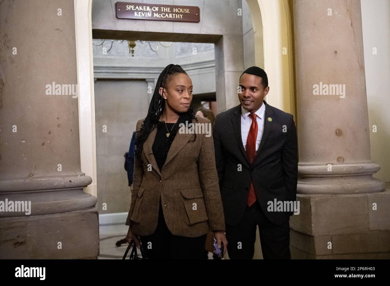 Washington, USA. 07th Mar, 2023. Representative Shontel Brown (D-OH ...