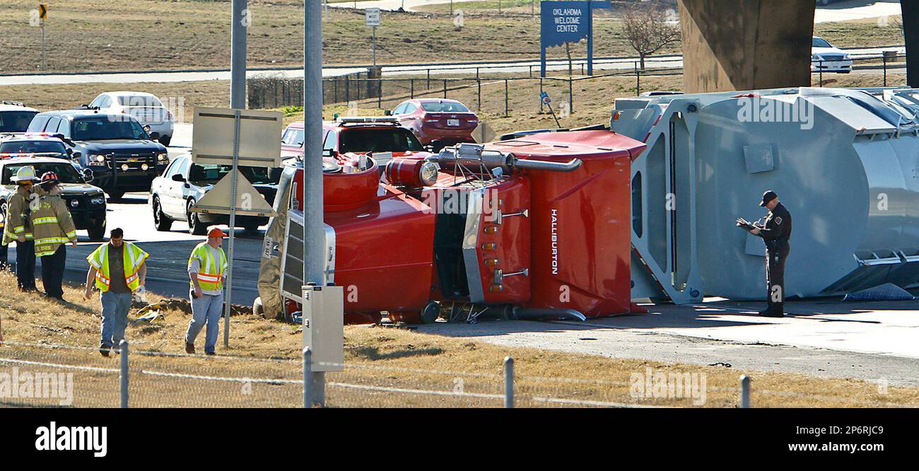 Halliburton Truck Wreck