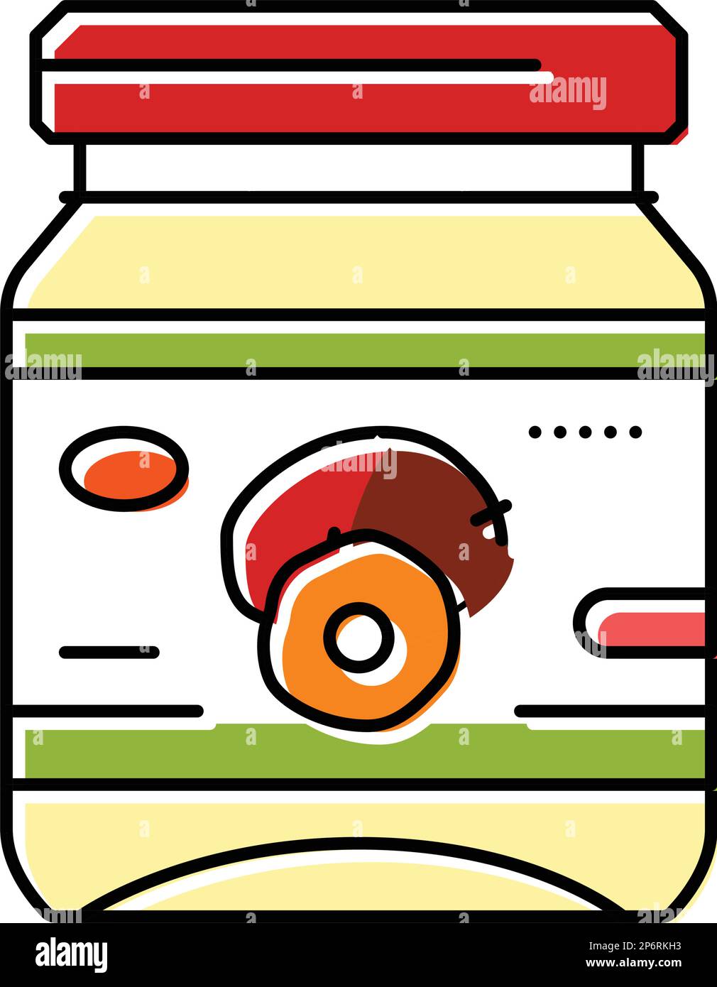 cooking palm oil color icon vector illustration Stock Vector Image ...