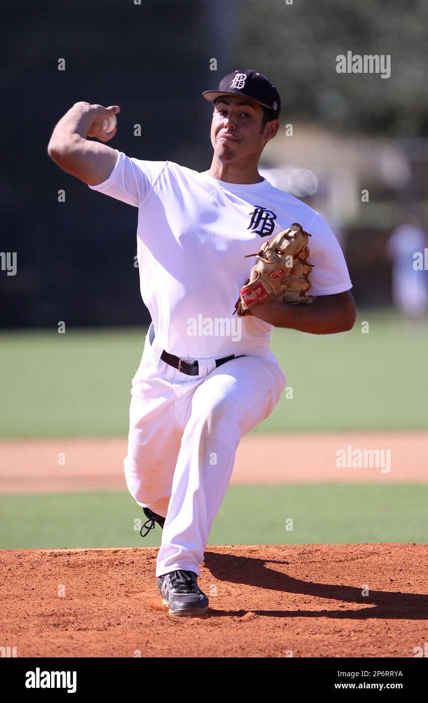 Ralph Garza during the World Wood Bat Association Championships at ...