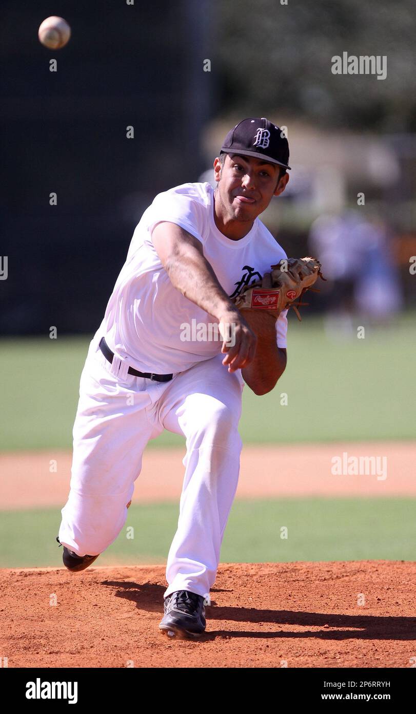 Ralph Garza during the World Wood Bat Association Championships at ...