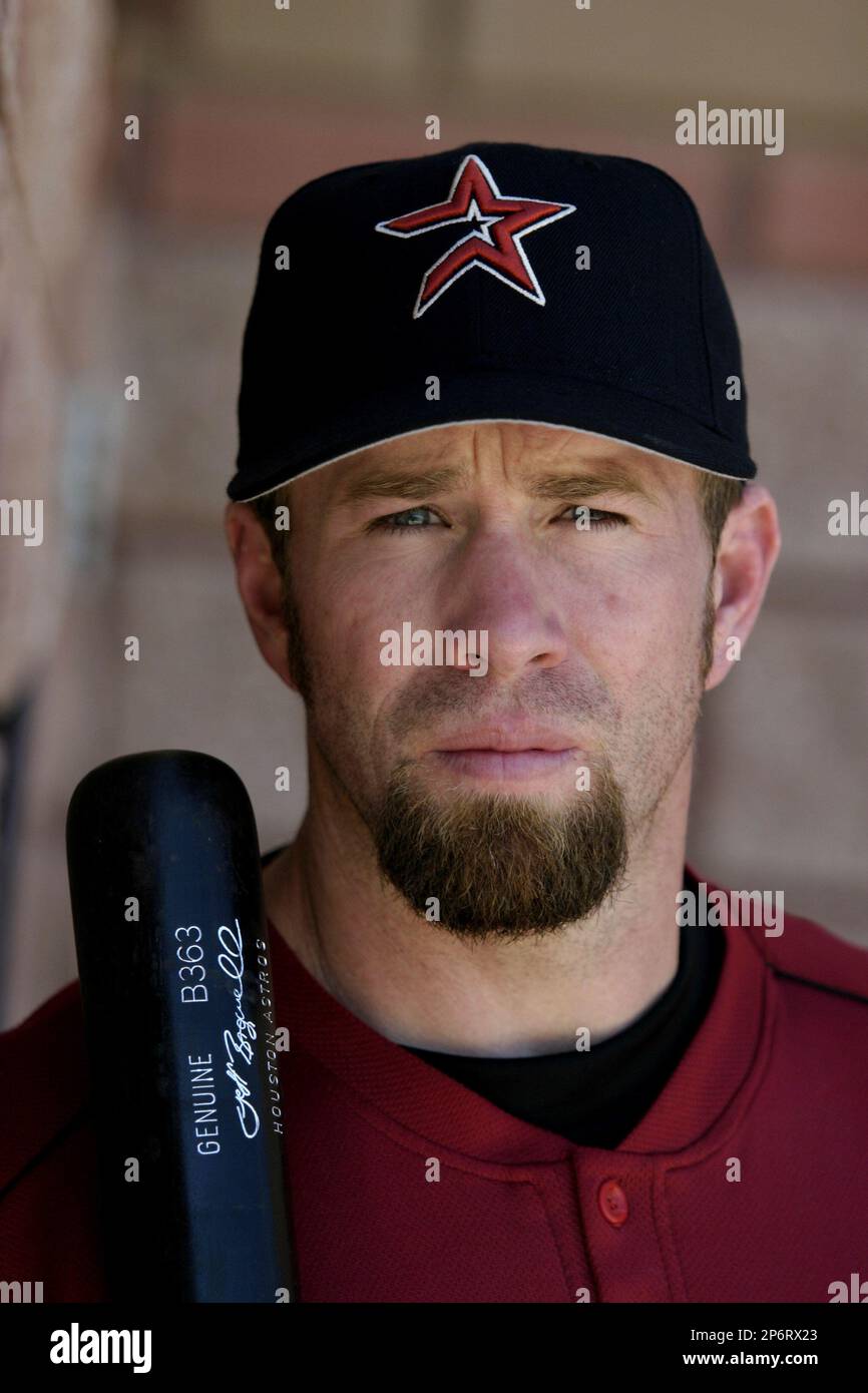 Houston Astros Jeff Bagwell poses for a portrait at the Astos spring ...
