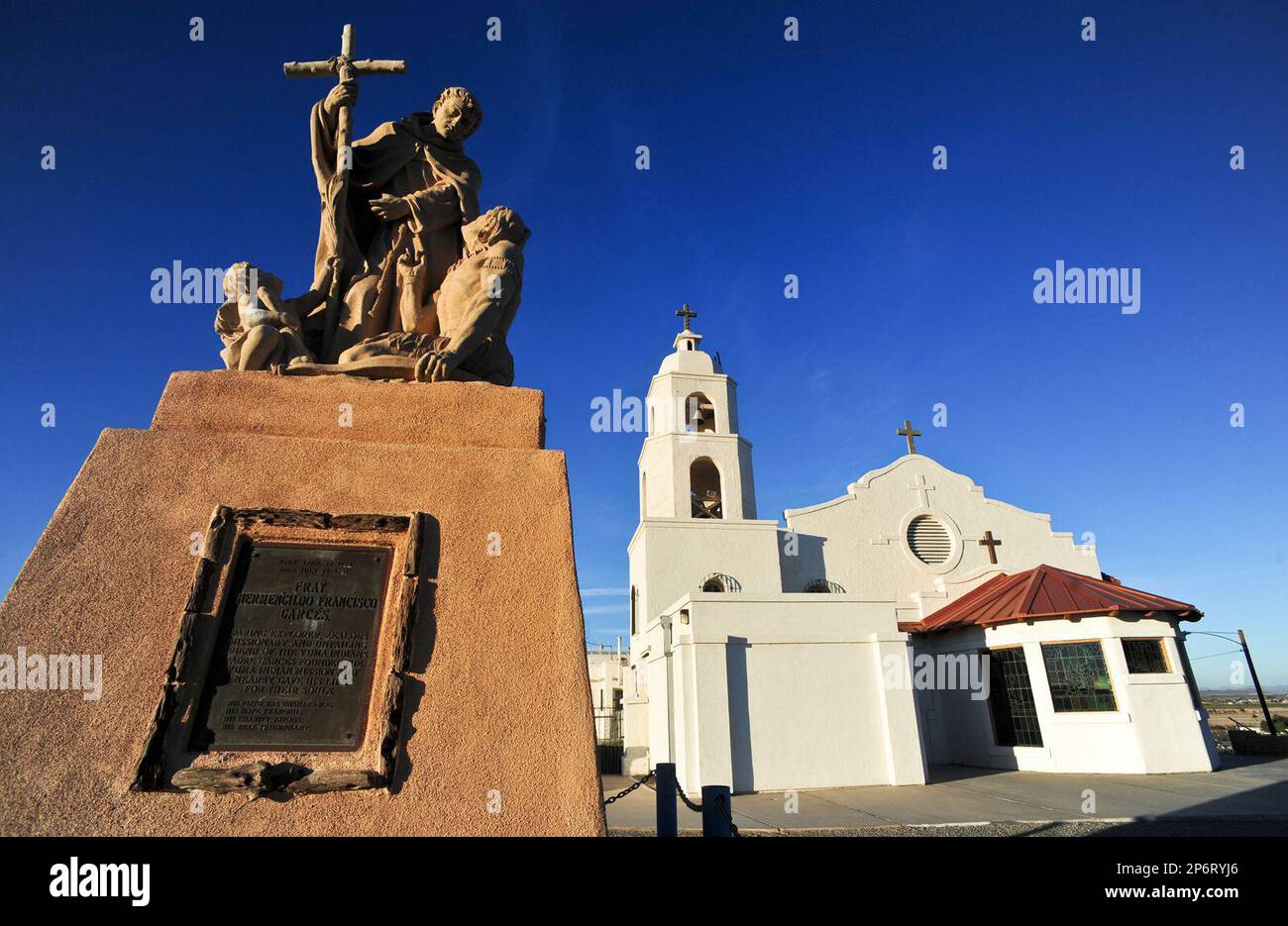 The St. Thomas Mission is seen at Fort Yuma in Yuma, Ariz., in this Dec ...