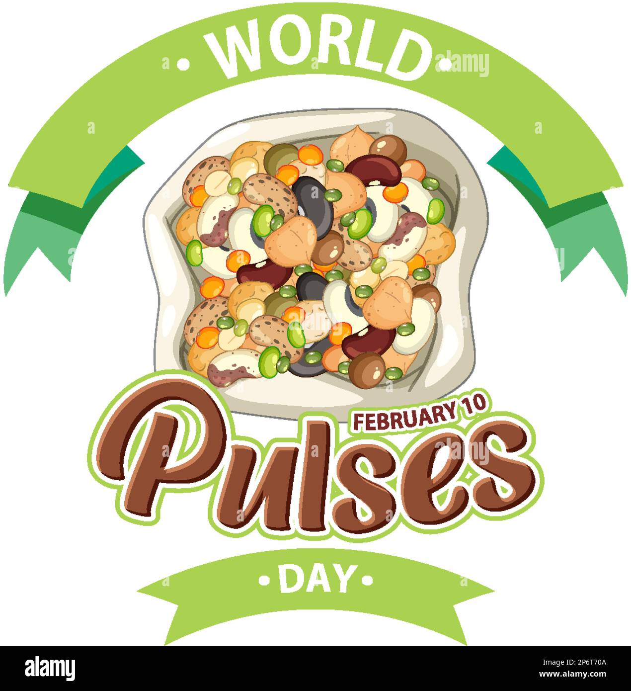 World Pulses Day Banner Design illustration Stock Vector Image & Art ...