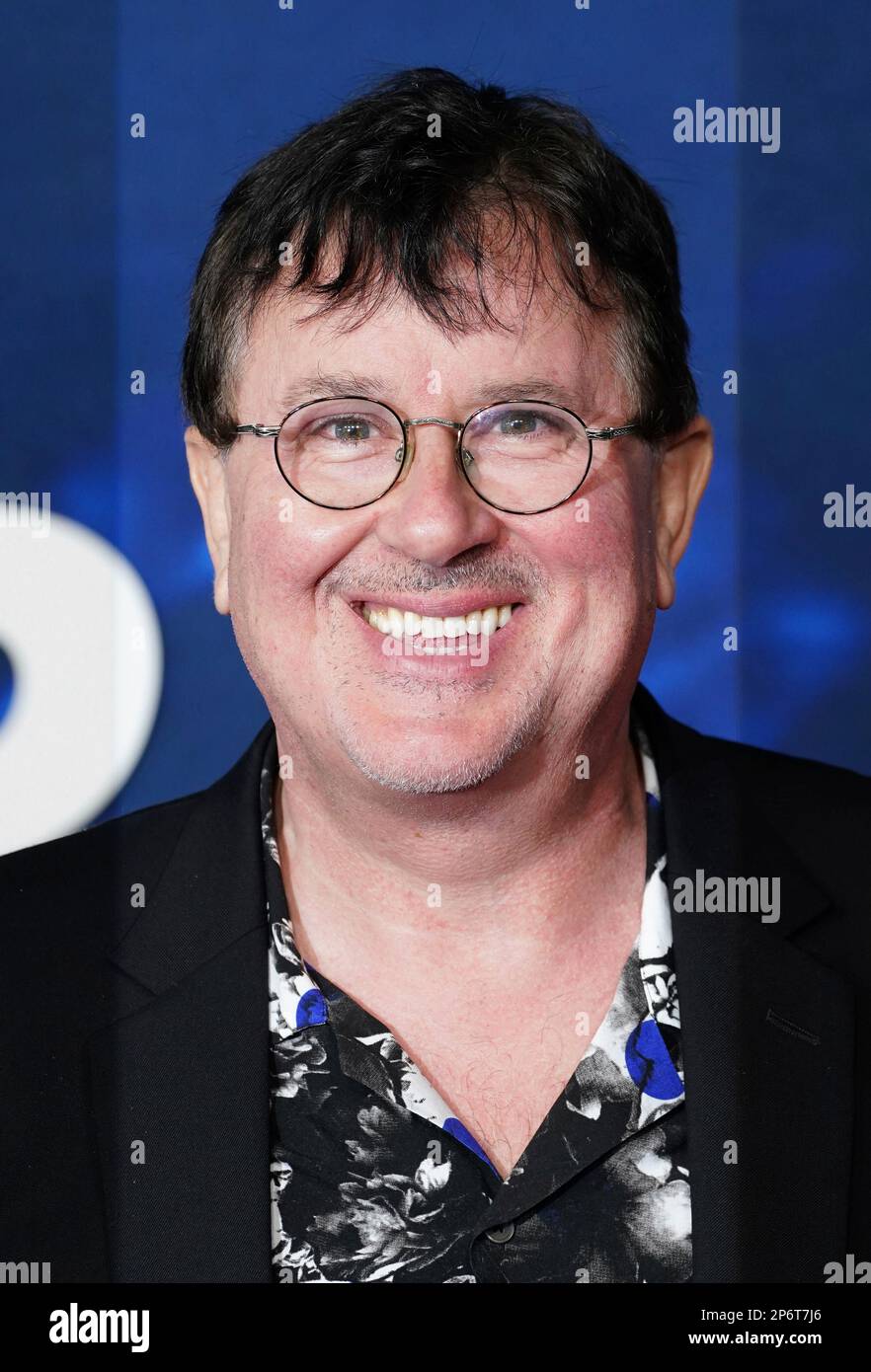 Jeremy Swift arrives at the season three premiere of "Ted Lasso" on ...