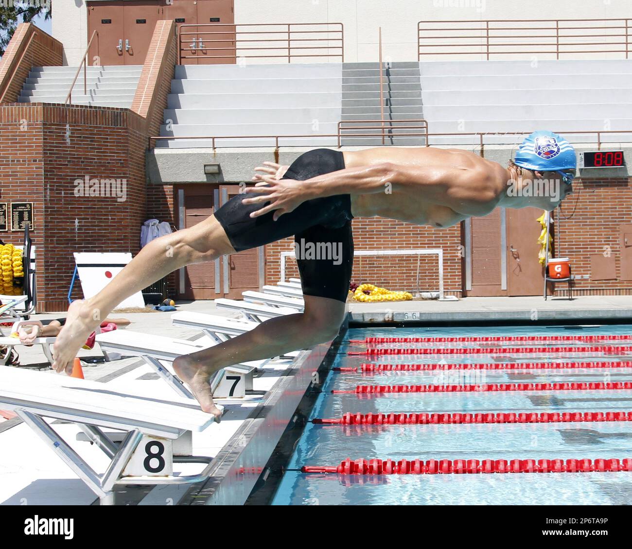 Russian National Swim Team member and Olympic hopeful Vladimir Morozov ...