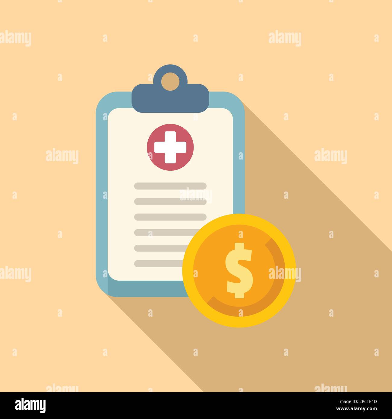 Board compensation icon flat vector. Benefit money. Fund retire Stock ...