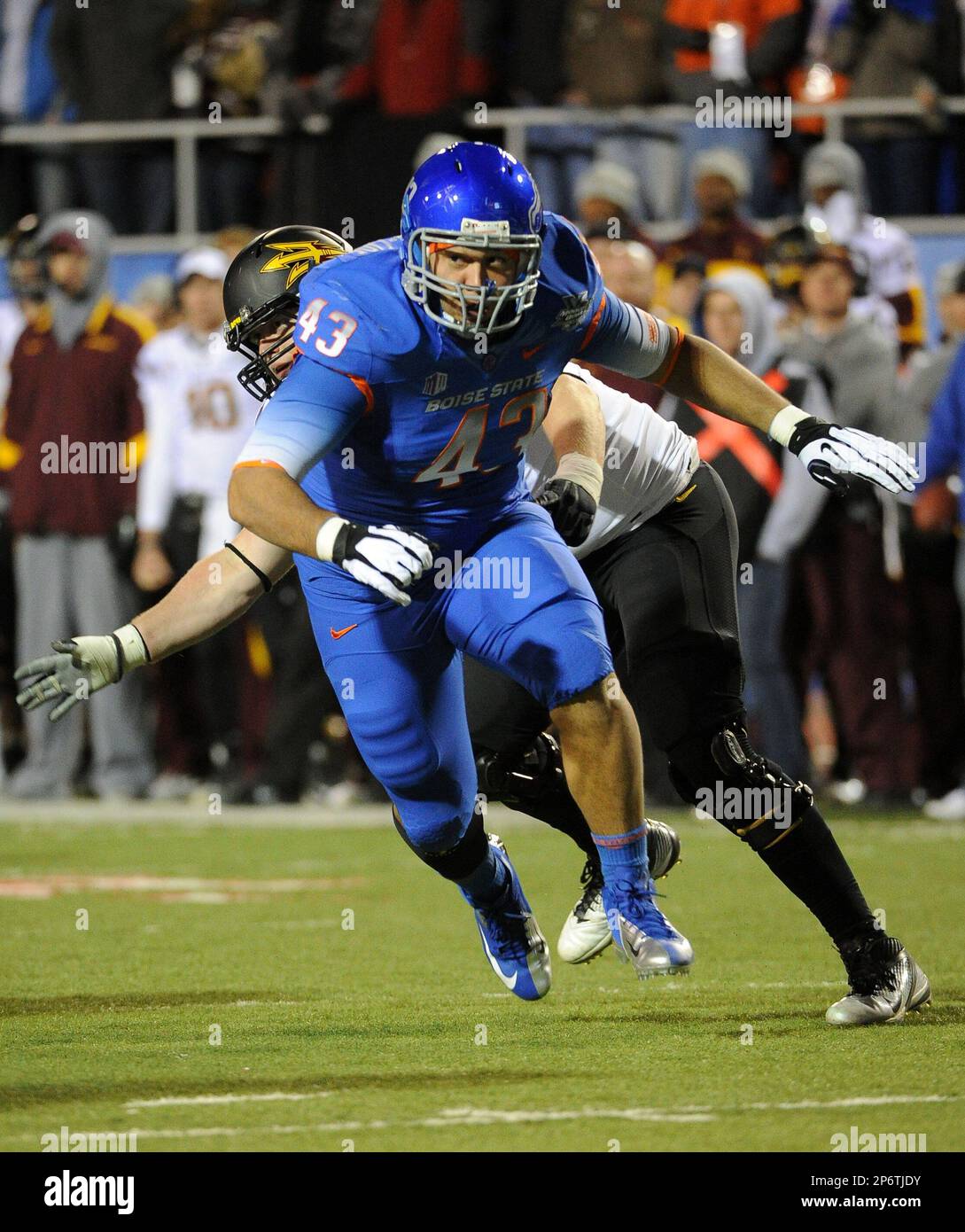 December 22, 2011: Ricky Tjong-A-Tjoe #43 of Boise State during the ...