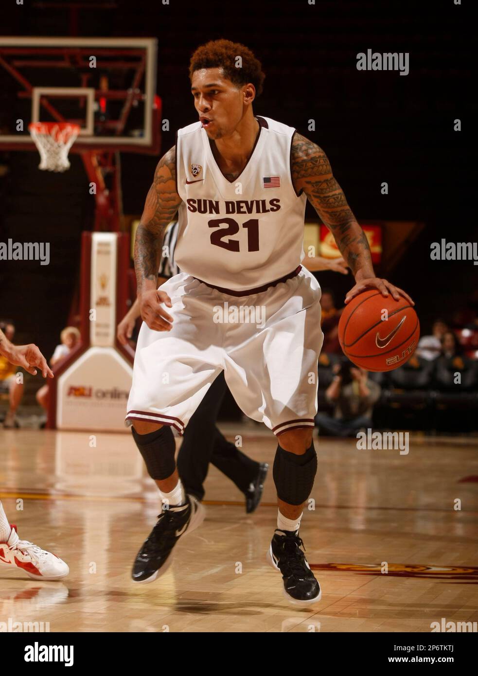 Arizona State Sun Devils guard Keala King in the first half against the ...