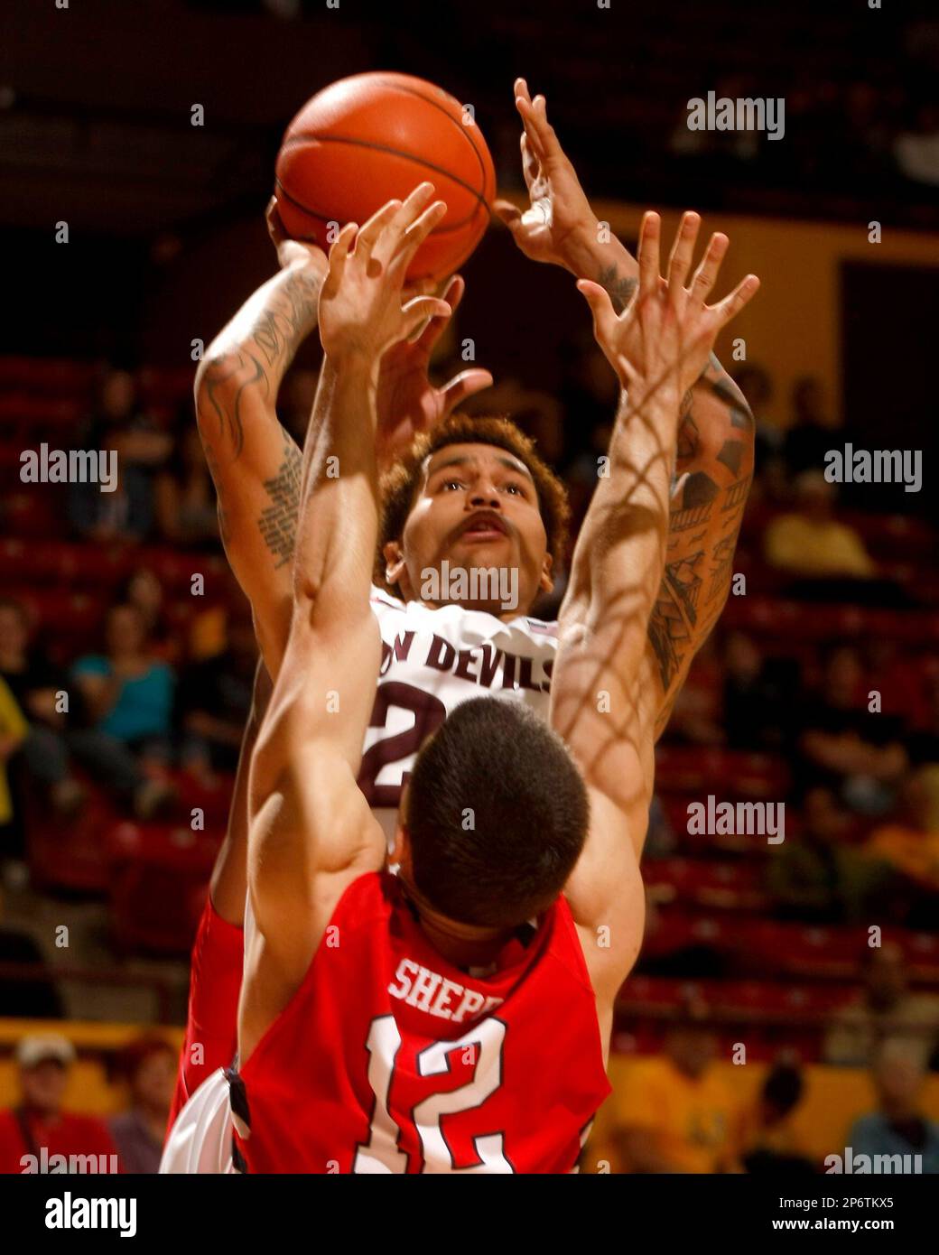 Arizona State Sun Devils guard Keala King in the first half against the ...