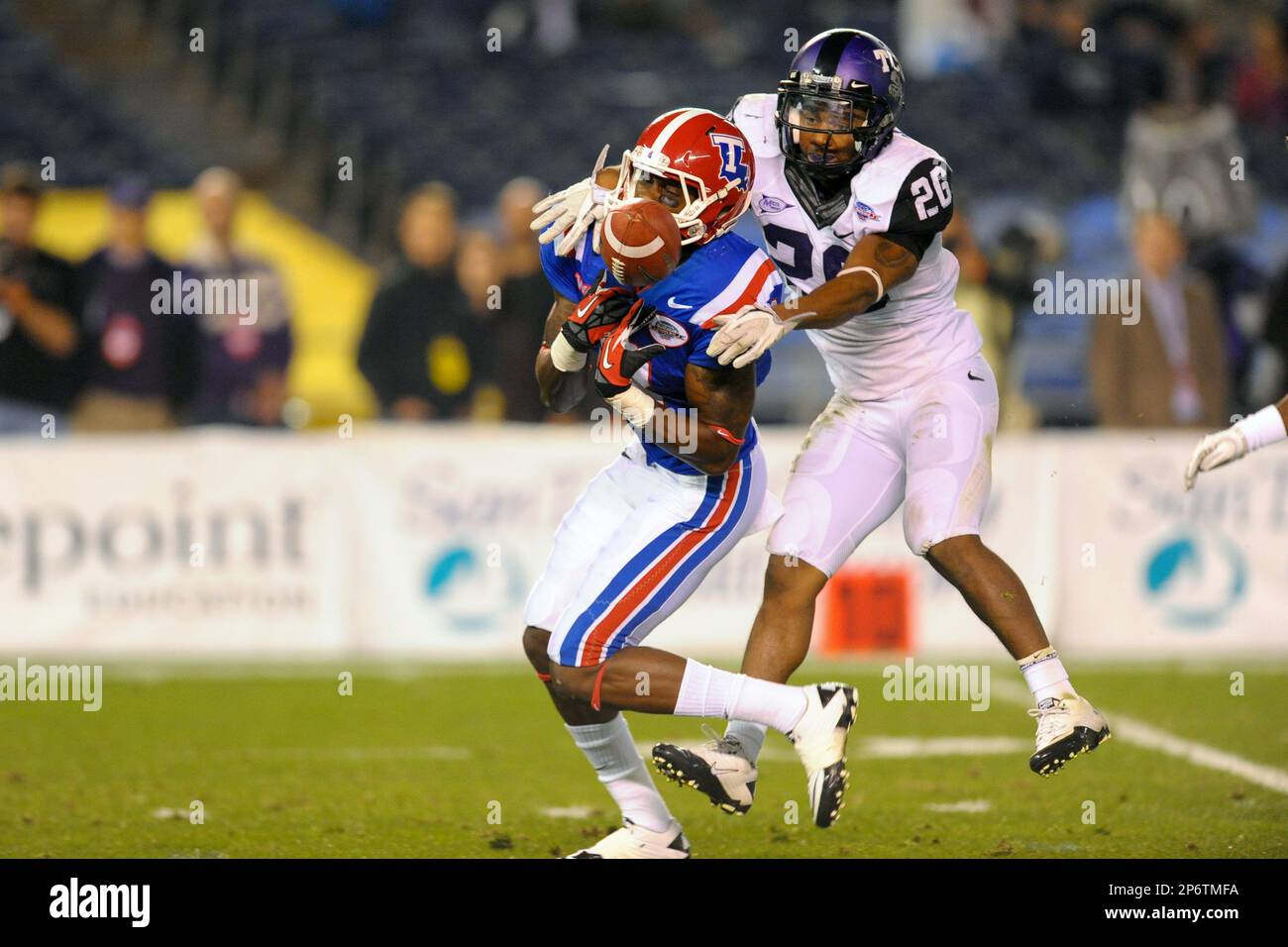 December 21, 2011: San Diego, CA. Louisiana Tech Bulldogs wide receiver ...