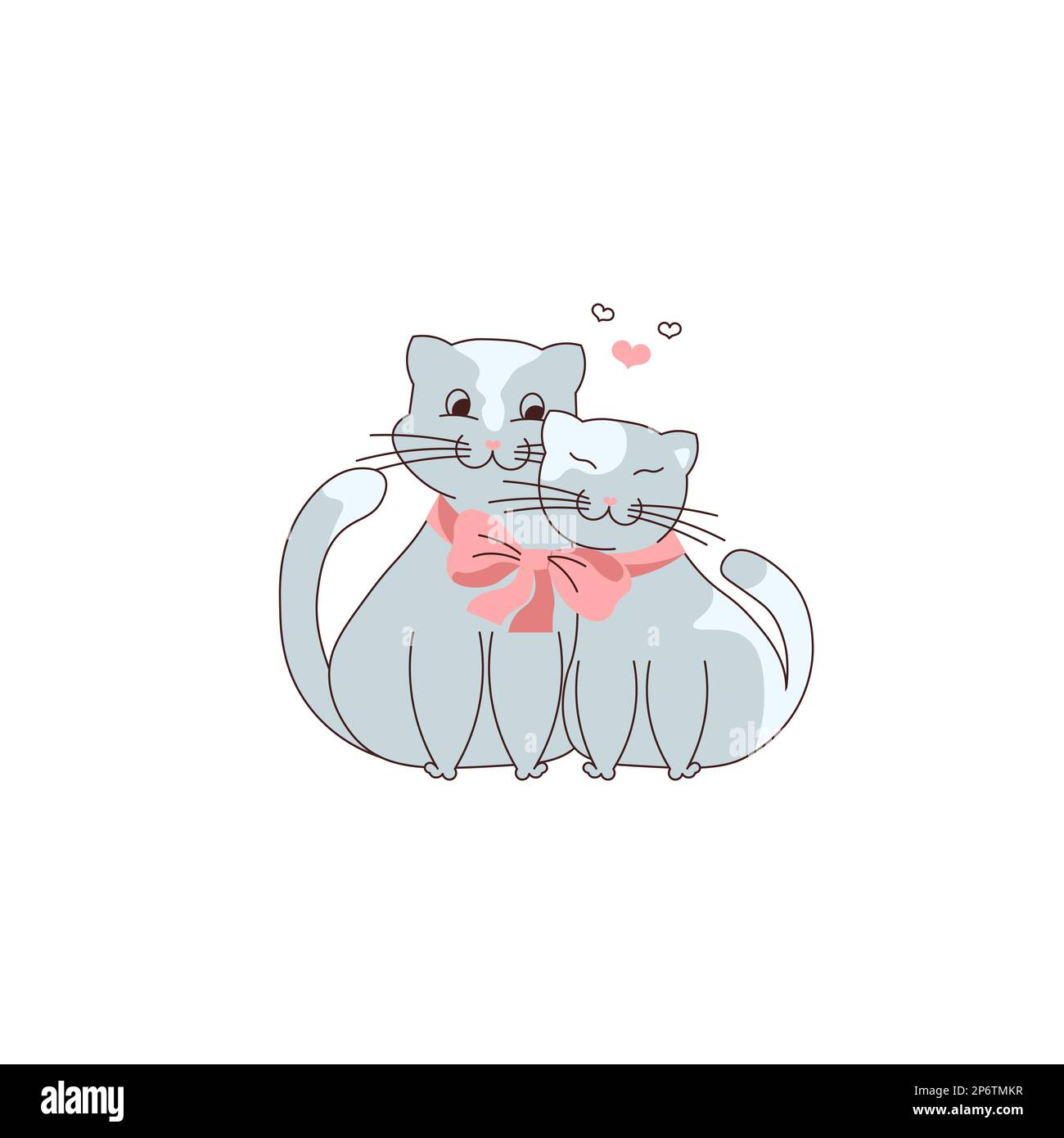 Vector illustration with different animals. Main object in white ...