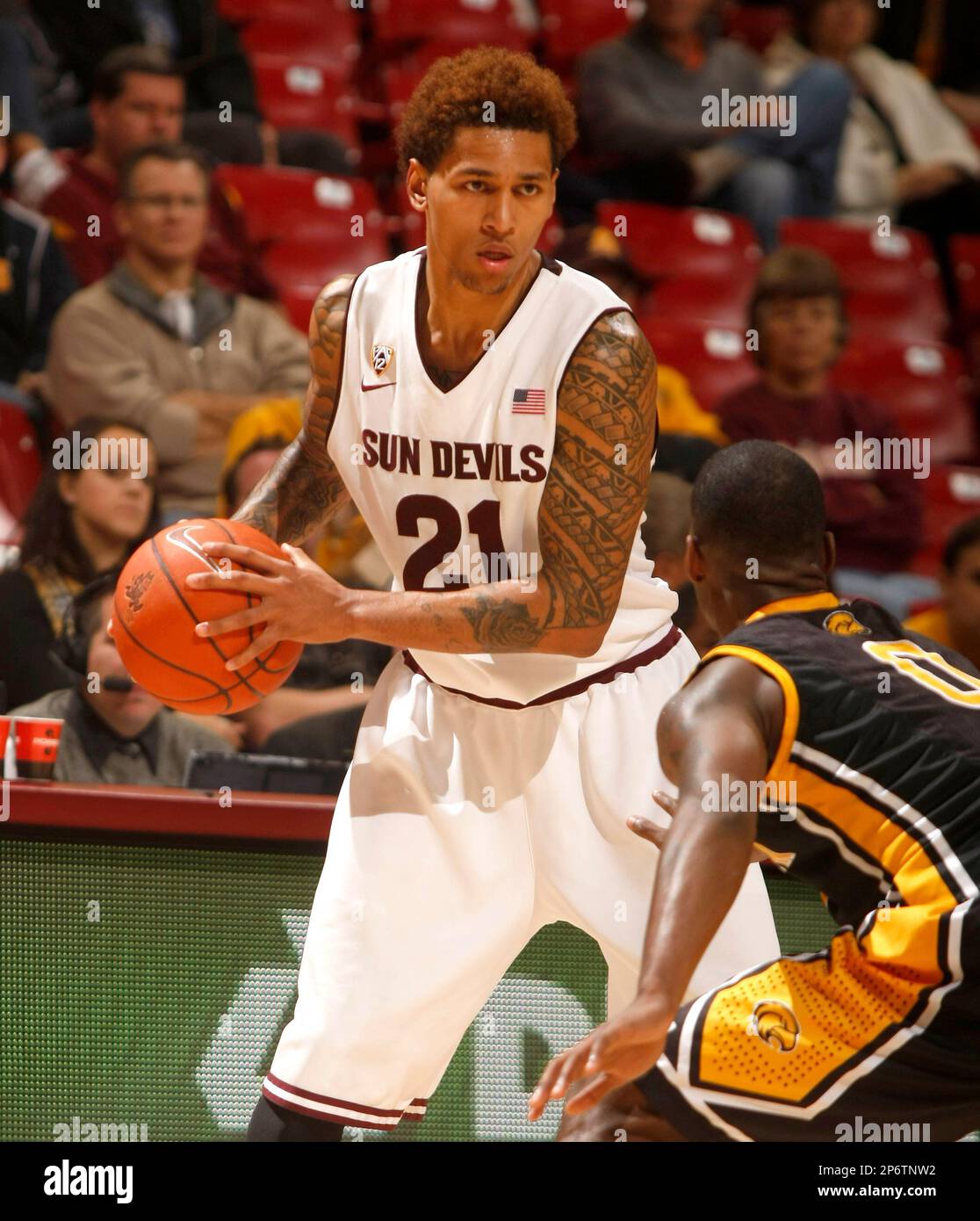 Arizona State Sun Devils guard Keala King in the first half against the ...