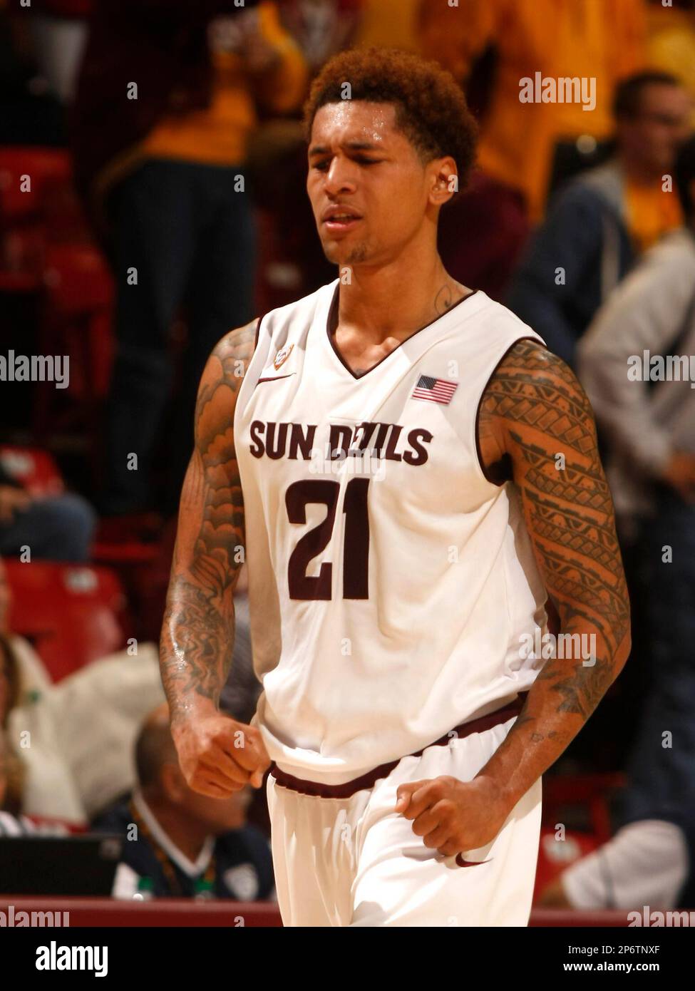 Arizona State Sun Devils guard Keala King in the first half against the ...