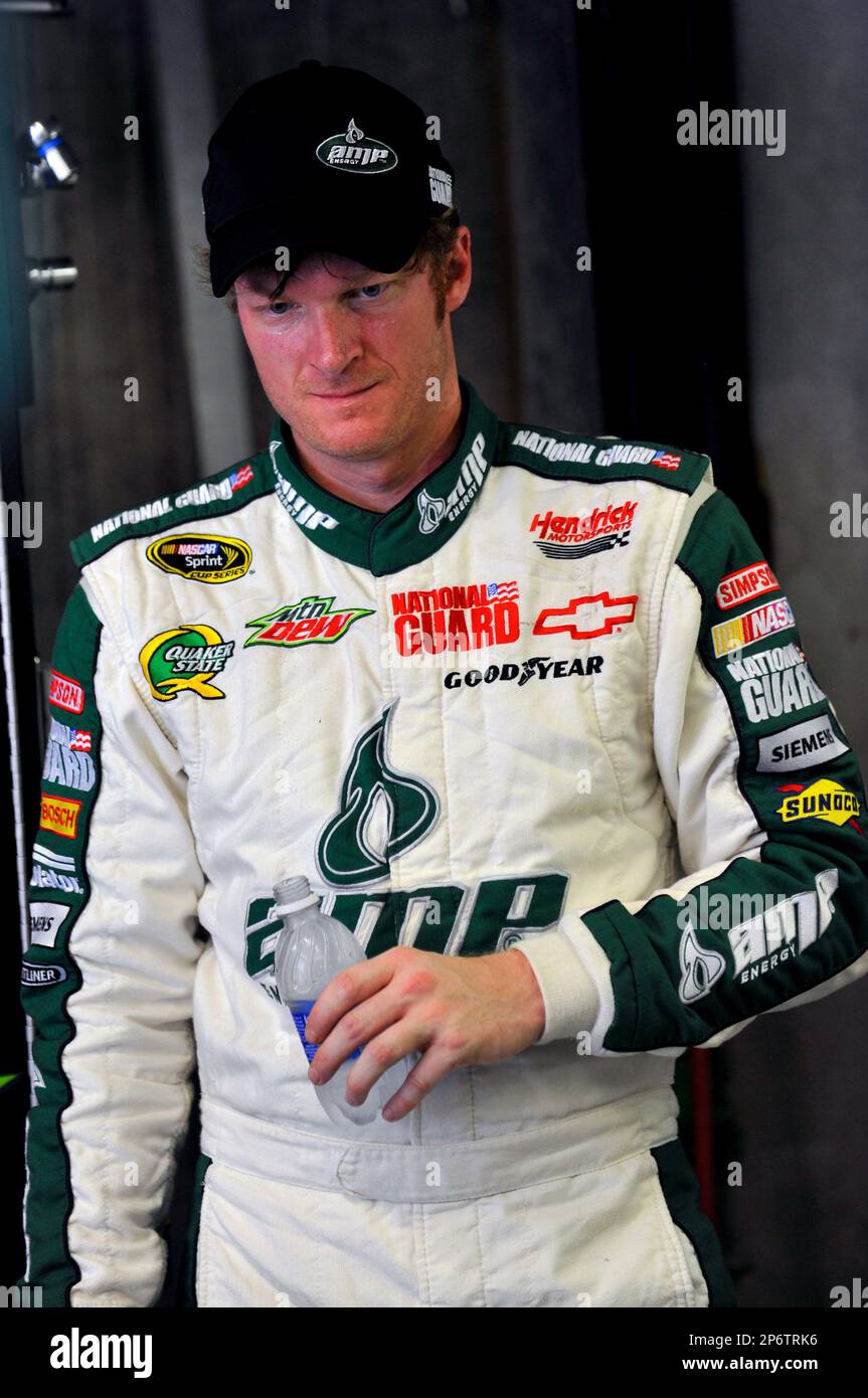 Dale Earnhardt Jr. during practice for the Brickyard 400 on July 29 ...