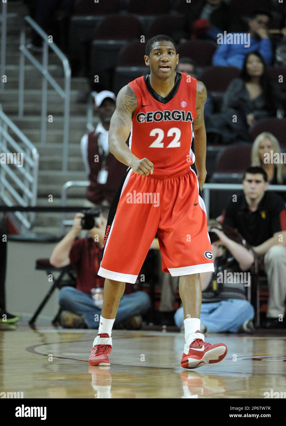 December 17, 2011: Gerald Robinson #22 of Georgia during the NCAA ...