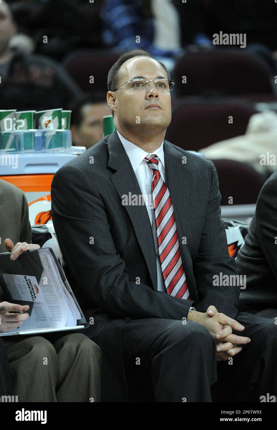 December 17, 2011: Mark Fox Head Coach of Georgia during the NCAA ...