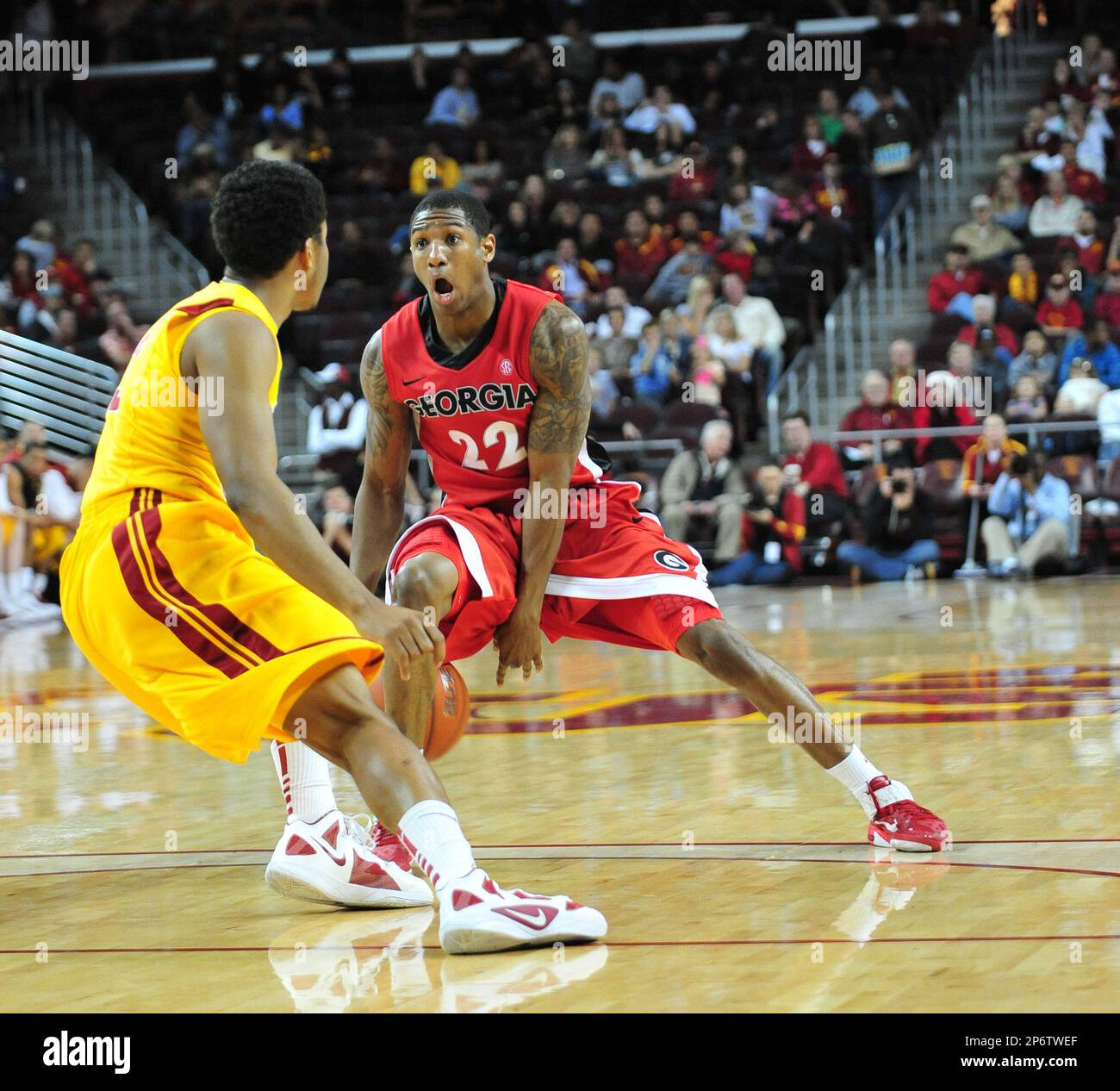 December 17, 2011: Gerald Robinson #22 of Georgia during the NCAA ...