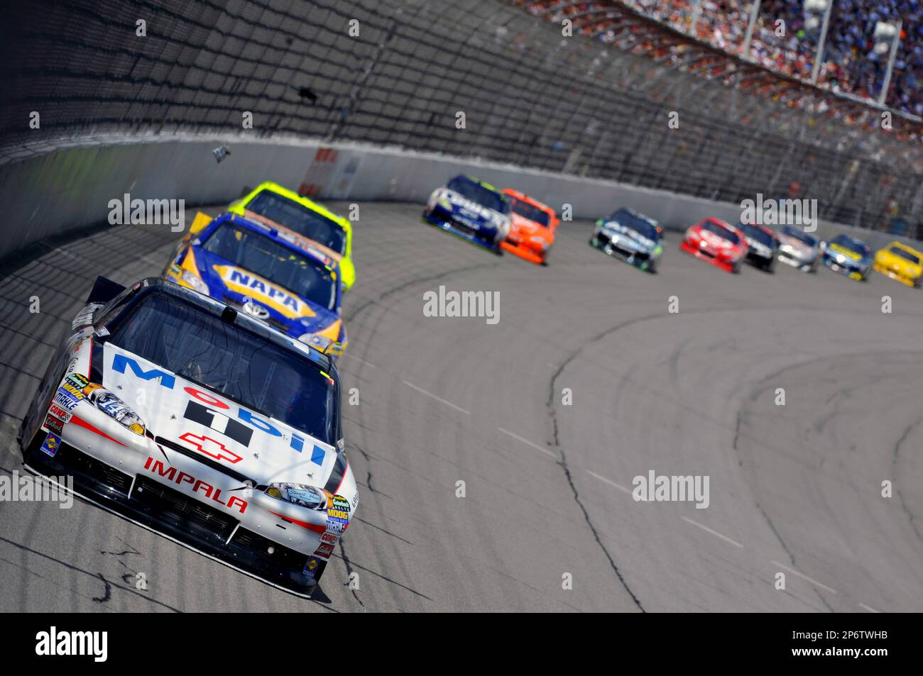 Tony Stewart during the Pure Michigan 400 on August 23, 2011 at ...