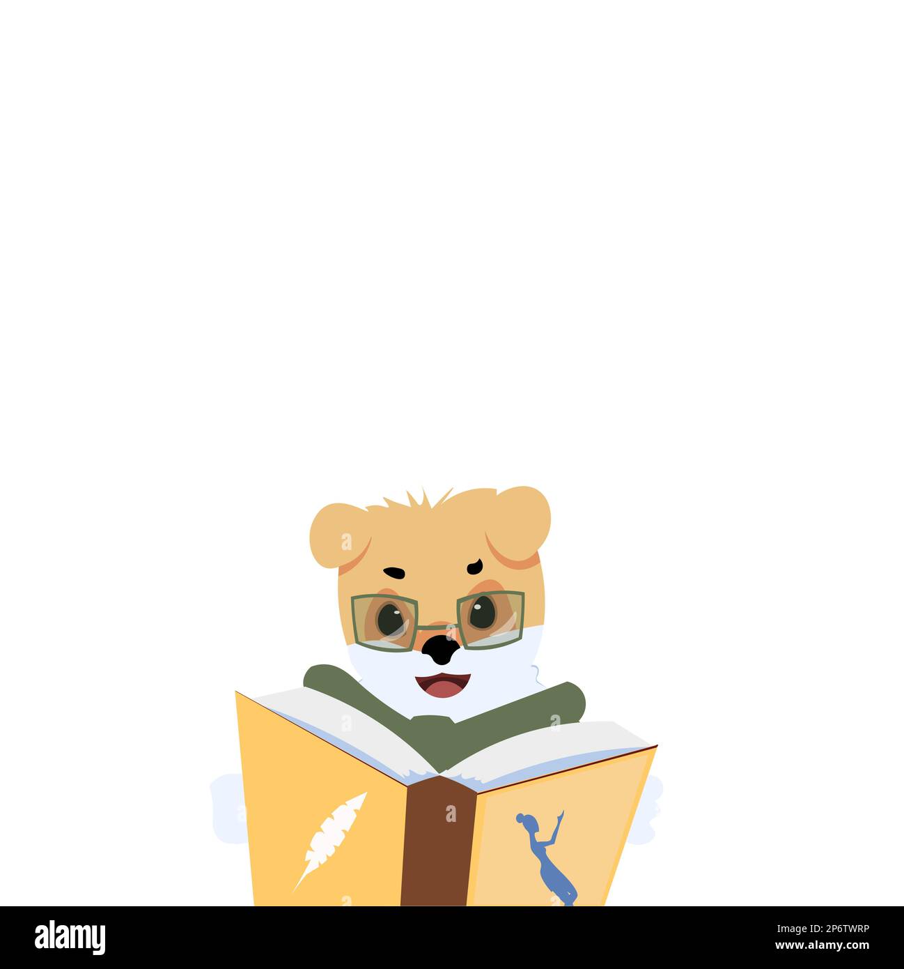 Vector illustration with school and office supplise laing on desk ...