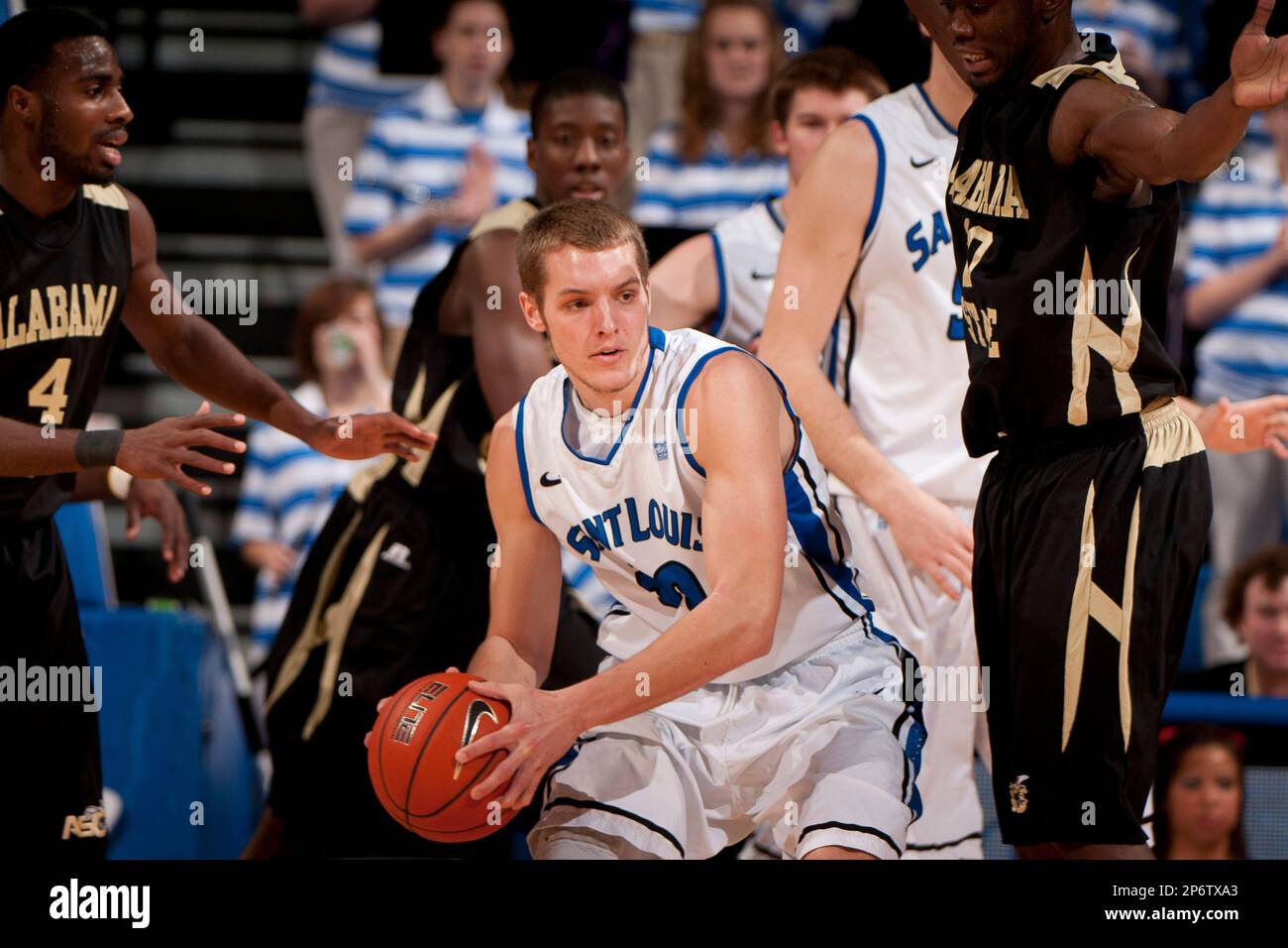 Jake Barnett (30) of the Saint Louis Billikens during the NCAA regular ...