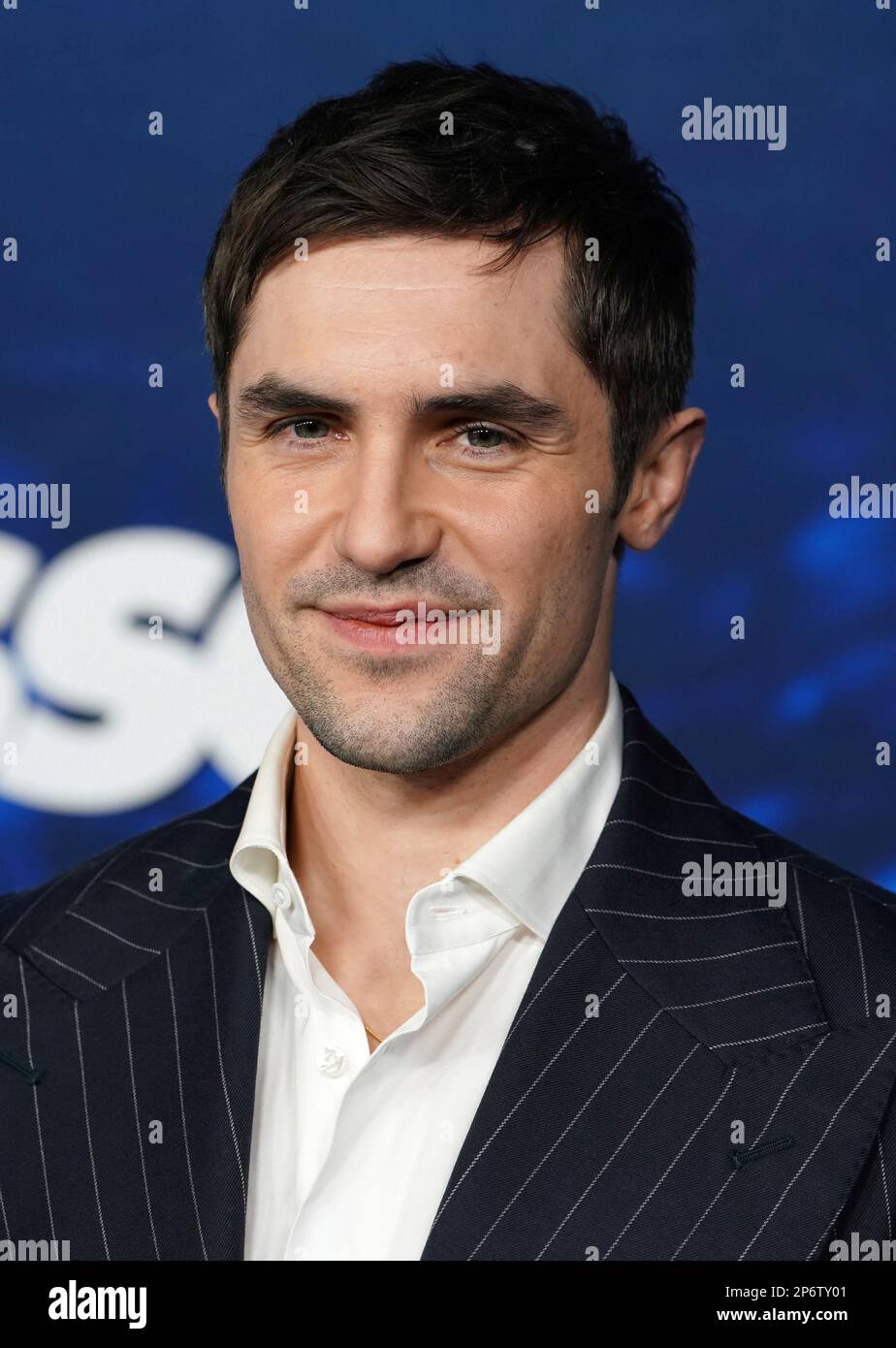 Phil Dunster arrives at the season three premiere of "Ted Lasso" on ...