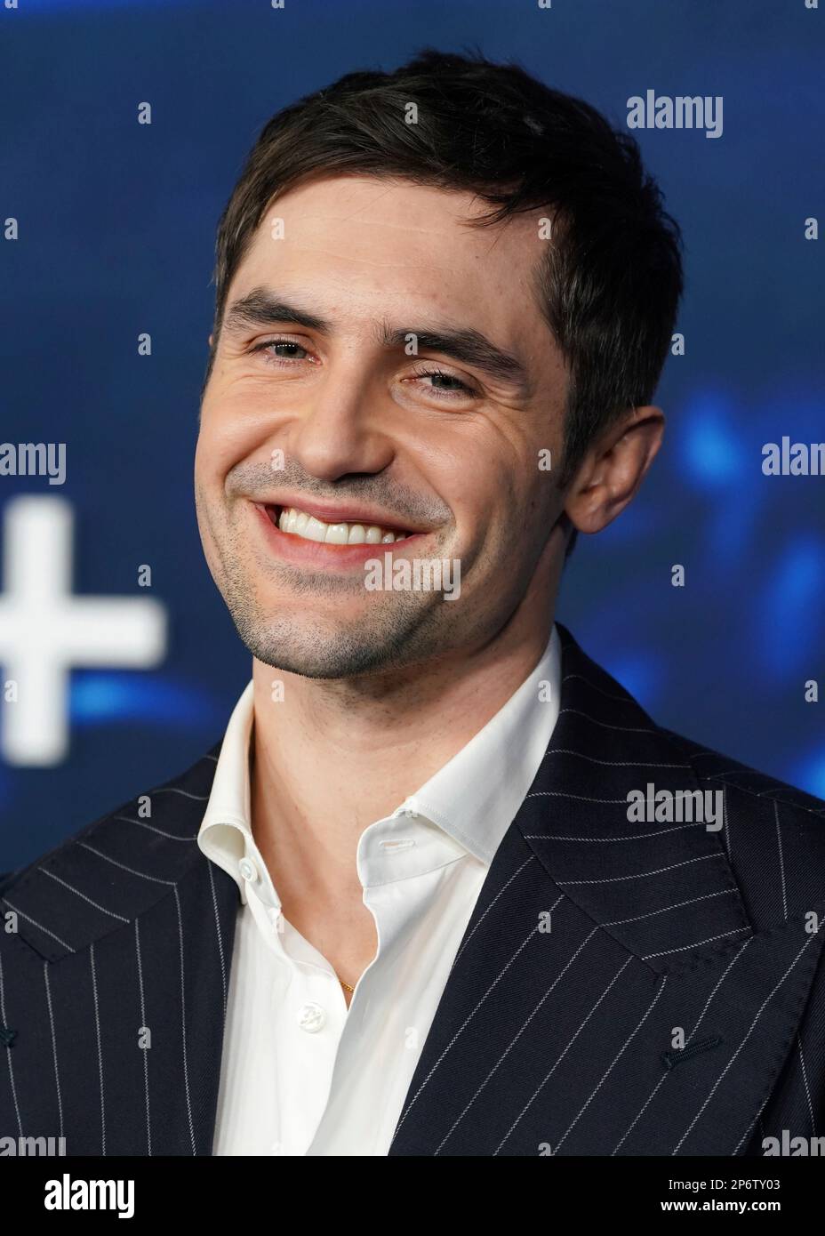 Phil Dunster arrives at the season three premiere of "Ted Lasso" on ...