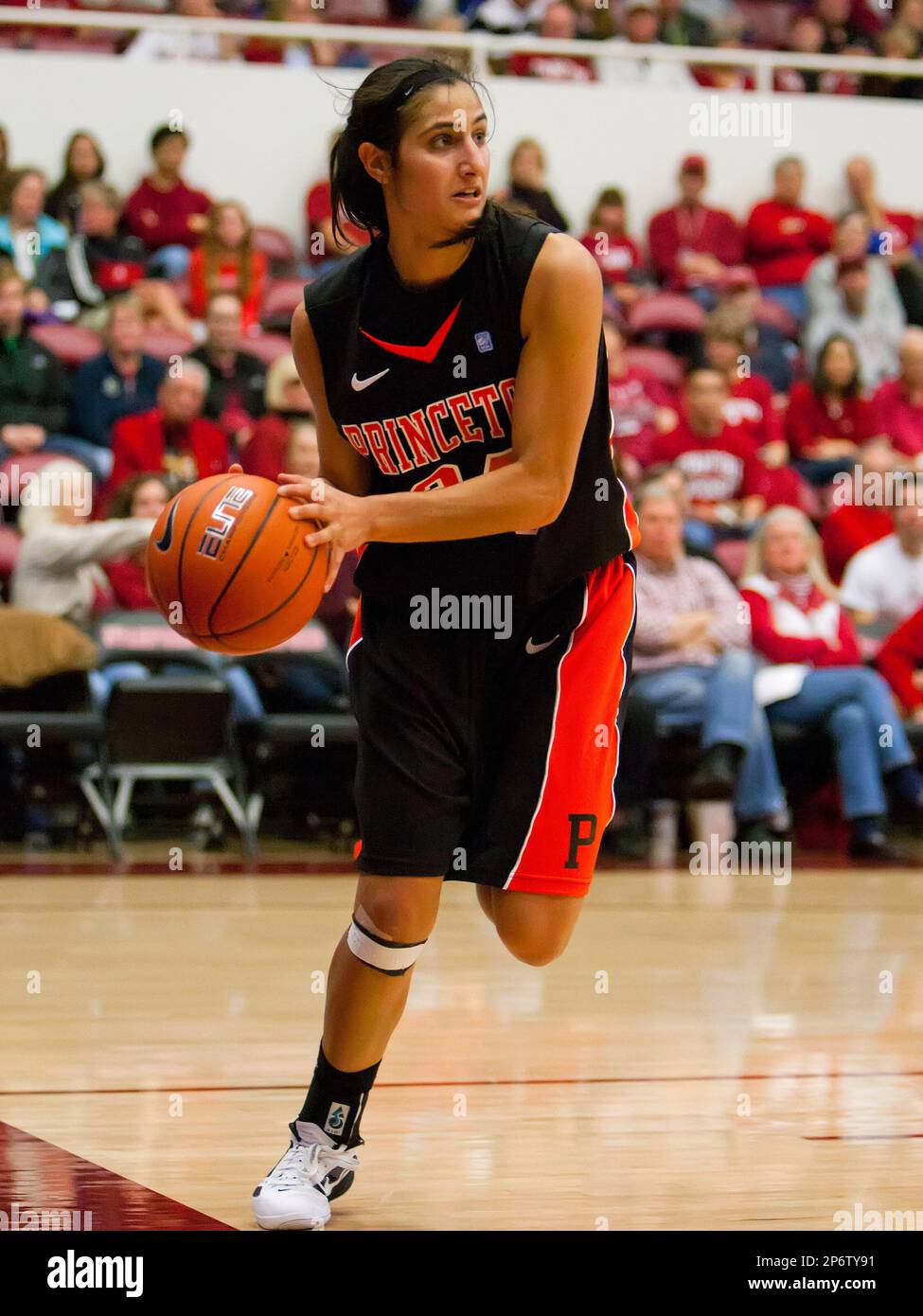 December 17, 2011: Princeton forward Niveen Rasheed in action during ...