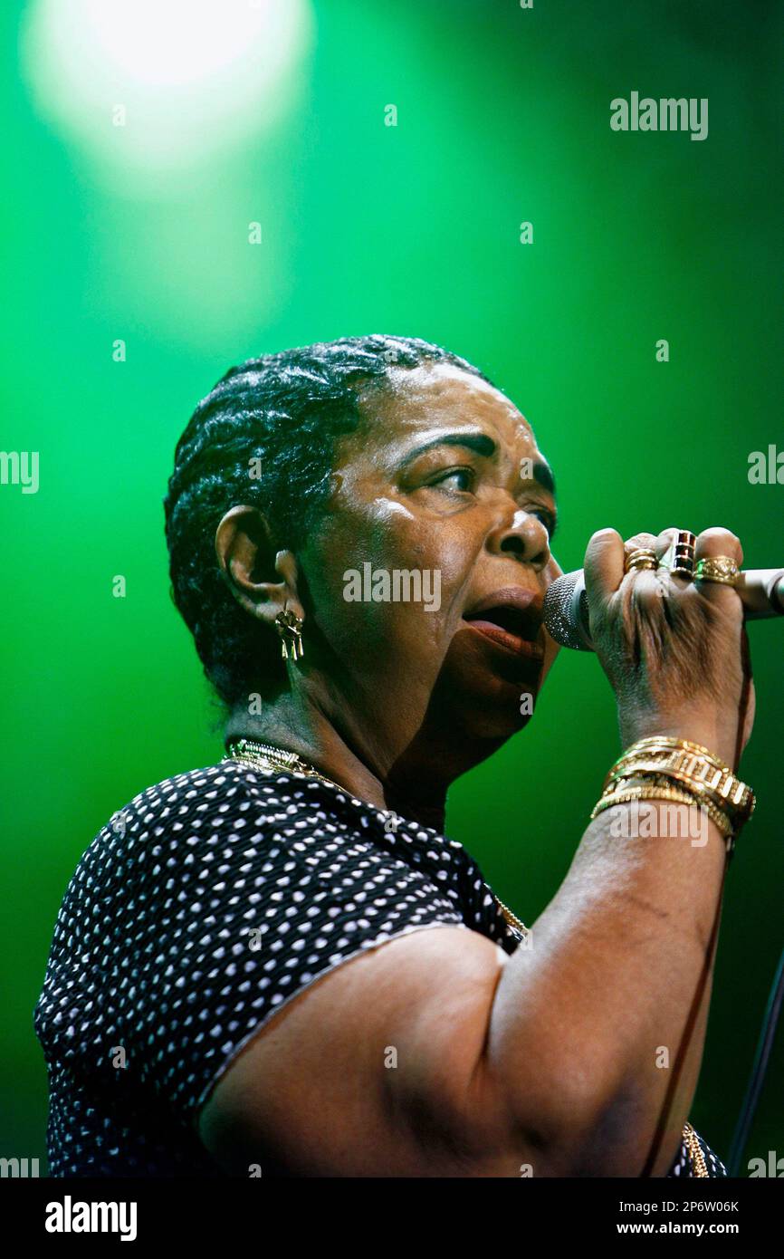 FILE - In this Aug. 10, 2006 file photo, singer Cesaria Evora from Cape ...