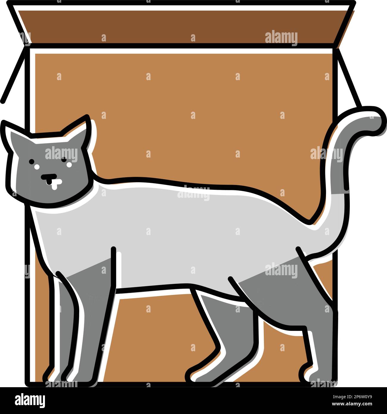 in front of preposition english color icon vector illustration Stock ... in front of preposition english color icon vector illustration Stock ...