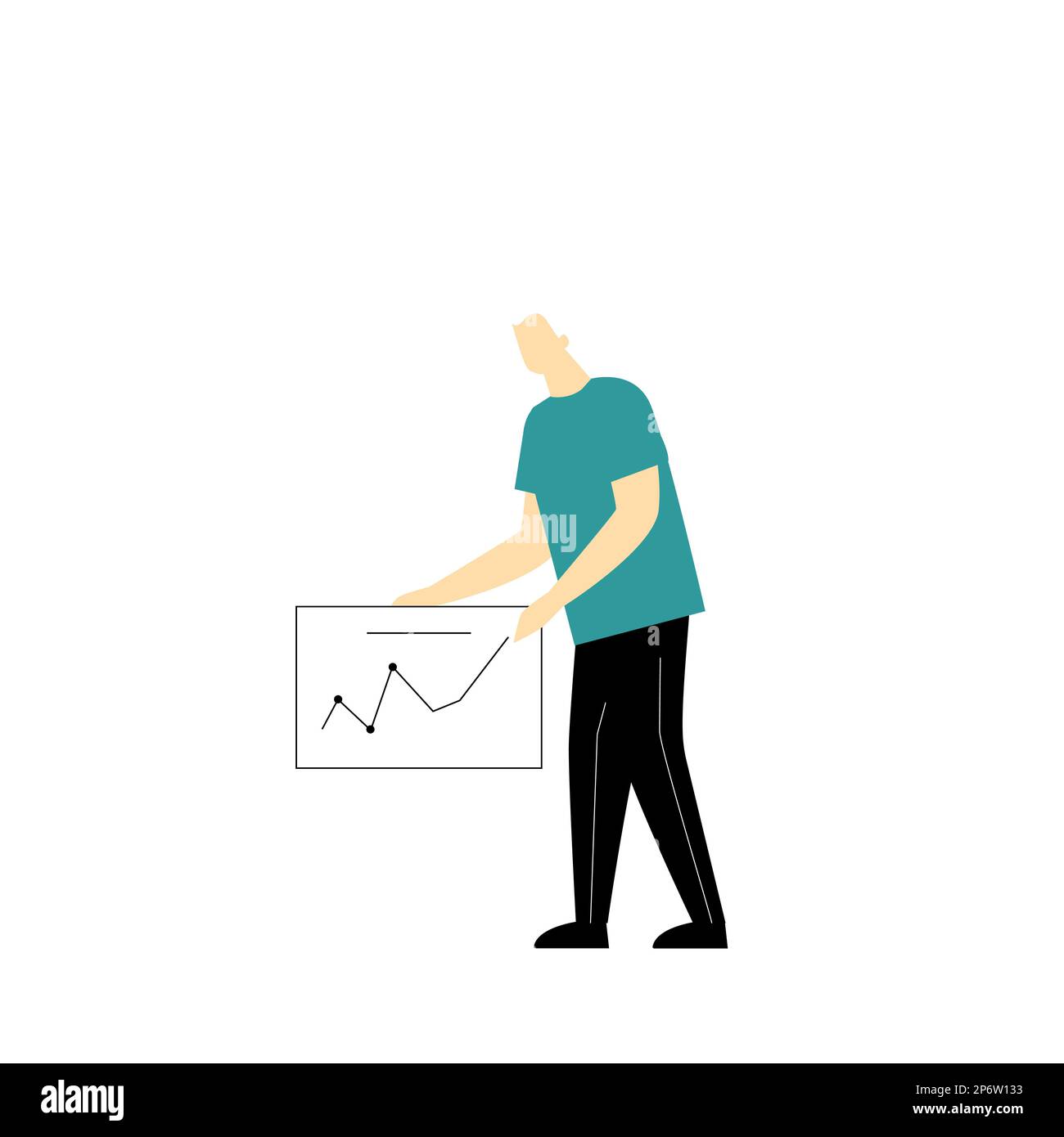 Male carrying a box with a math signs on. Man transporting a pack of ...