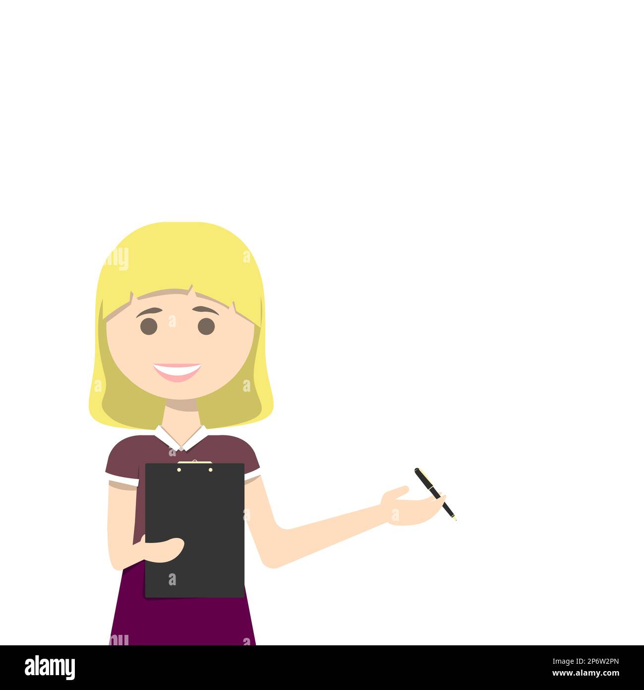 Female Coach Clip Art