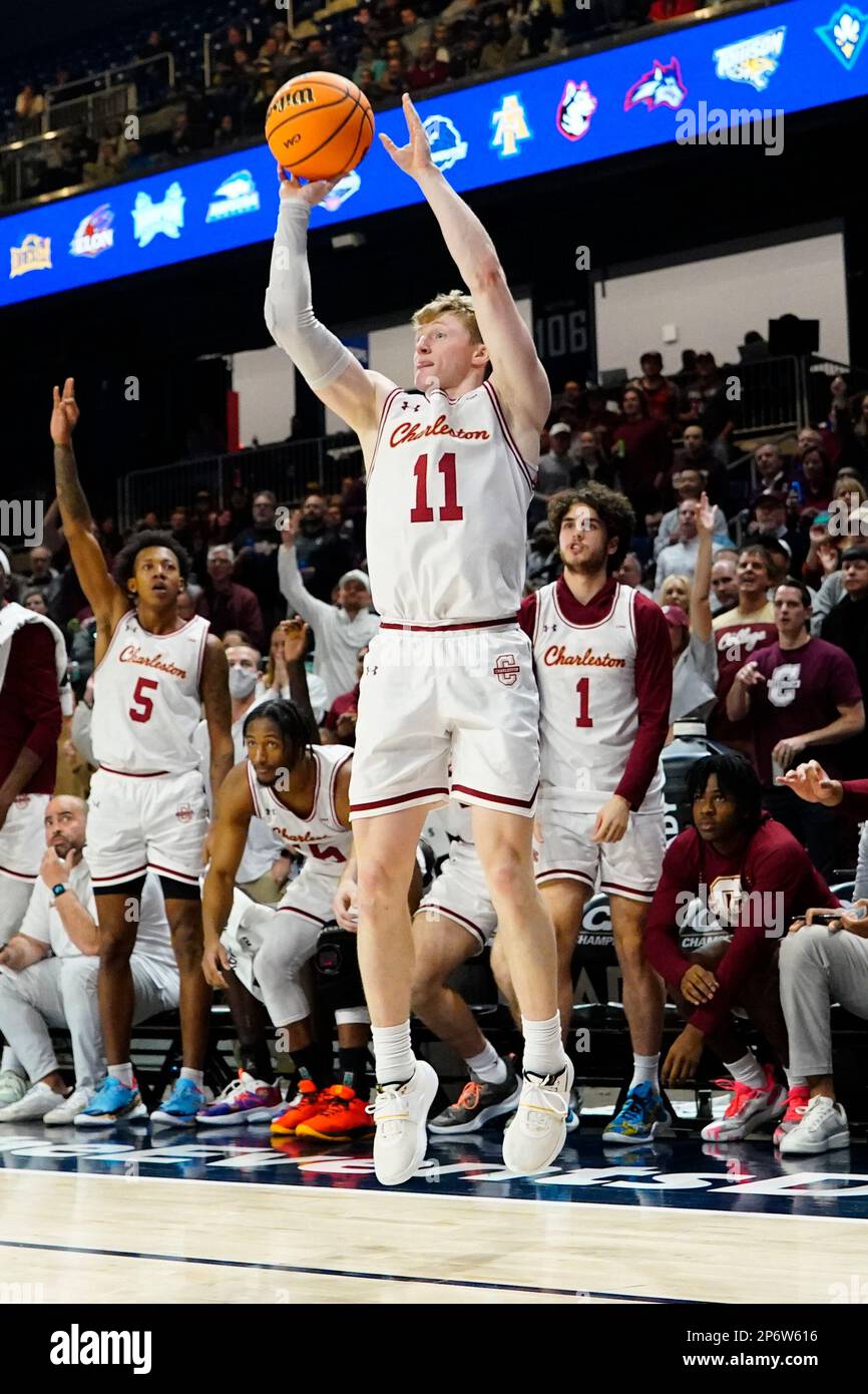 WASHINGTON, DC - MARCH 07: Charleston Cougars Guard Ryan Larson (11 ...