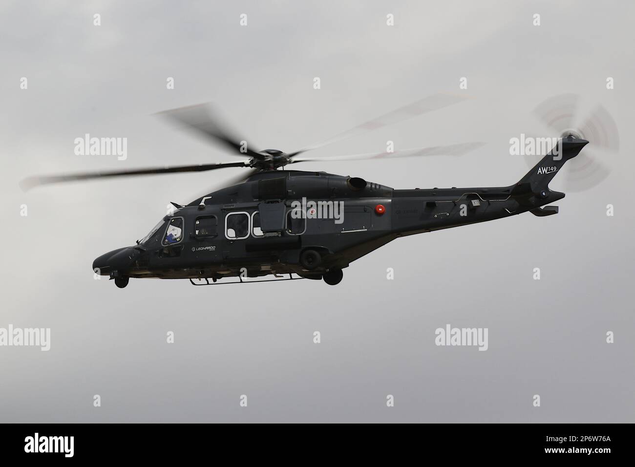 CSX81848, an AgustaWestland AW.149 medium helicopter, on arrival for ...