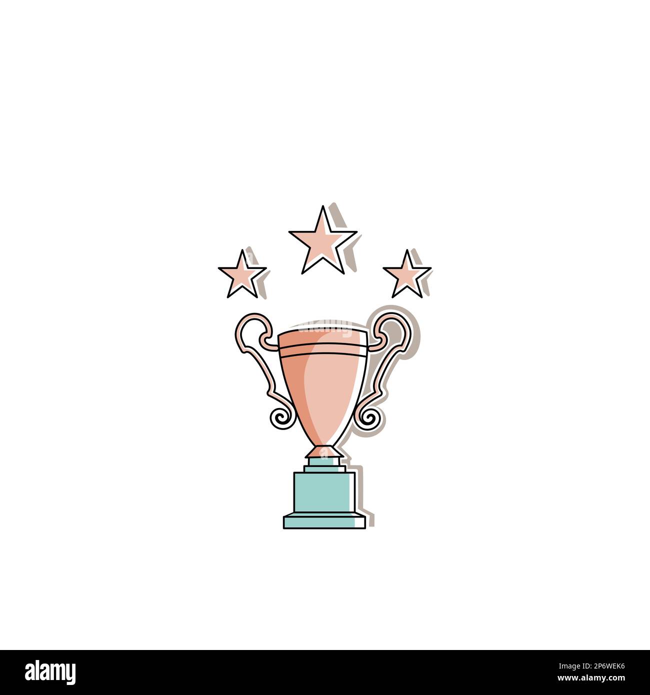 Attributes for games and competitions. Cup winner for first place ...