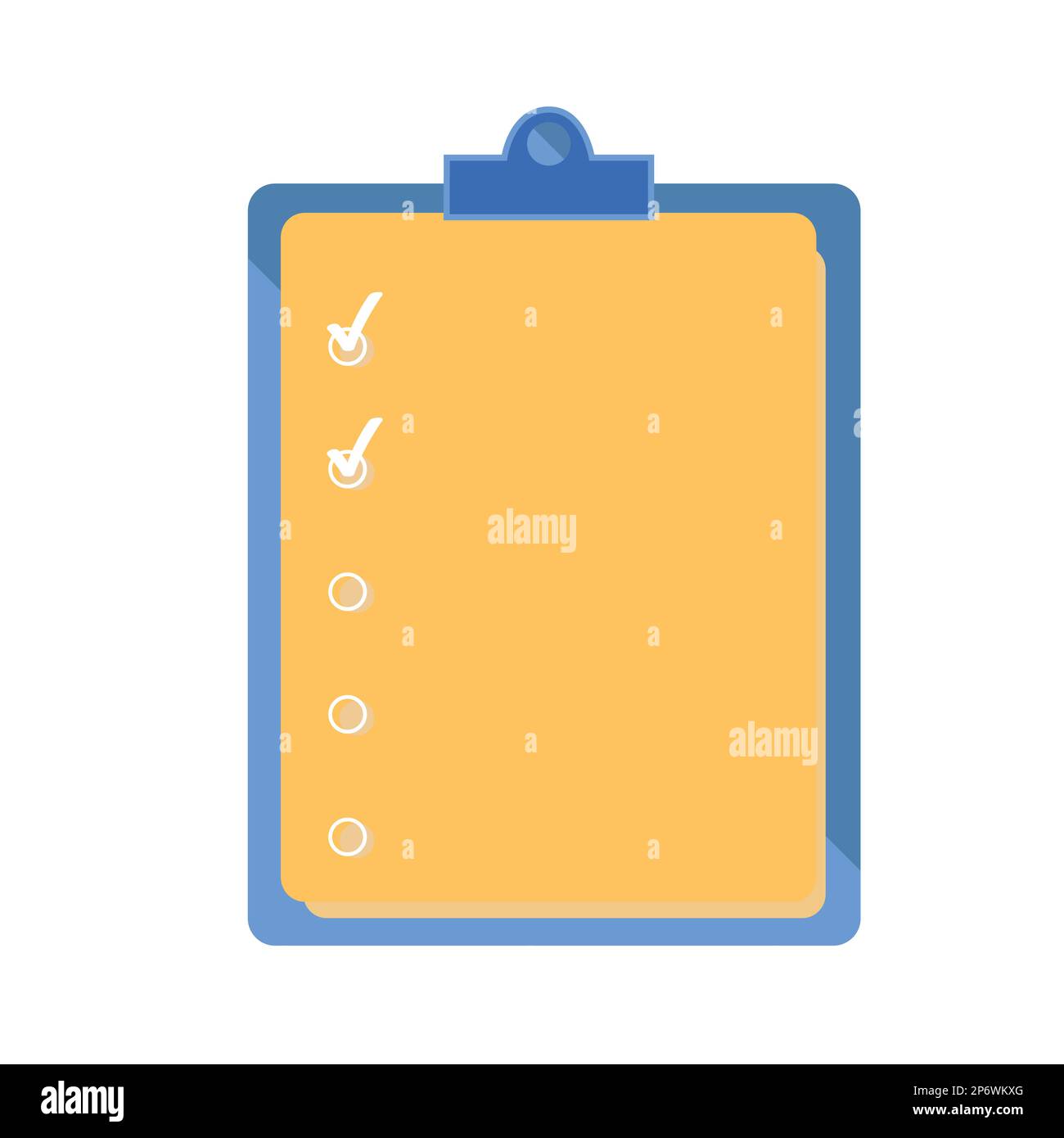 Vector illustration with school and office supplise laing on desk ...