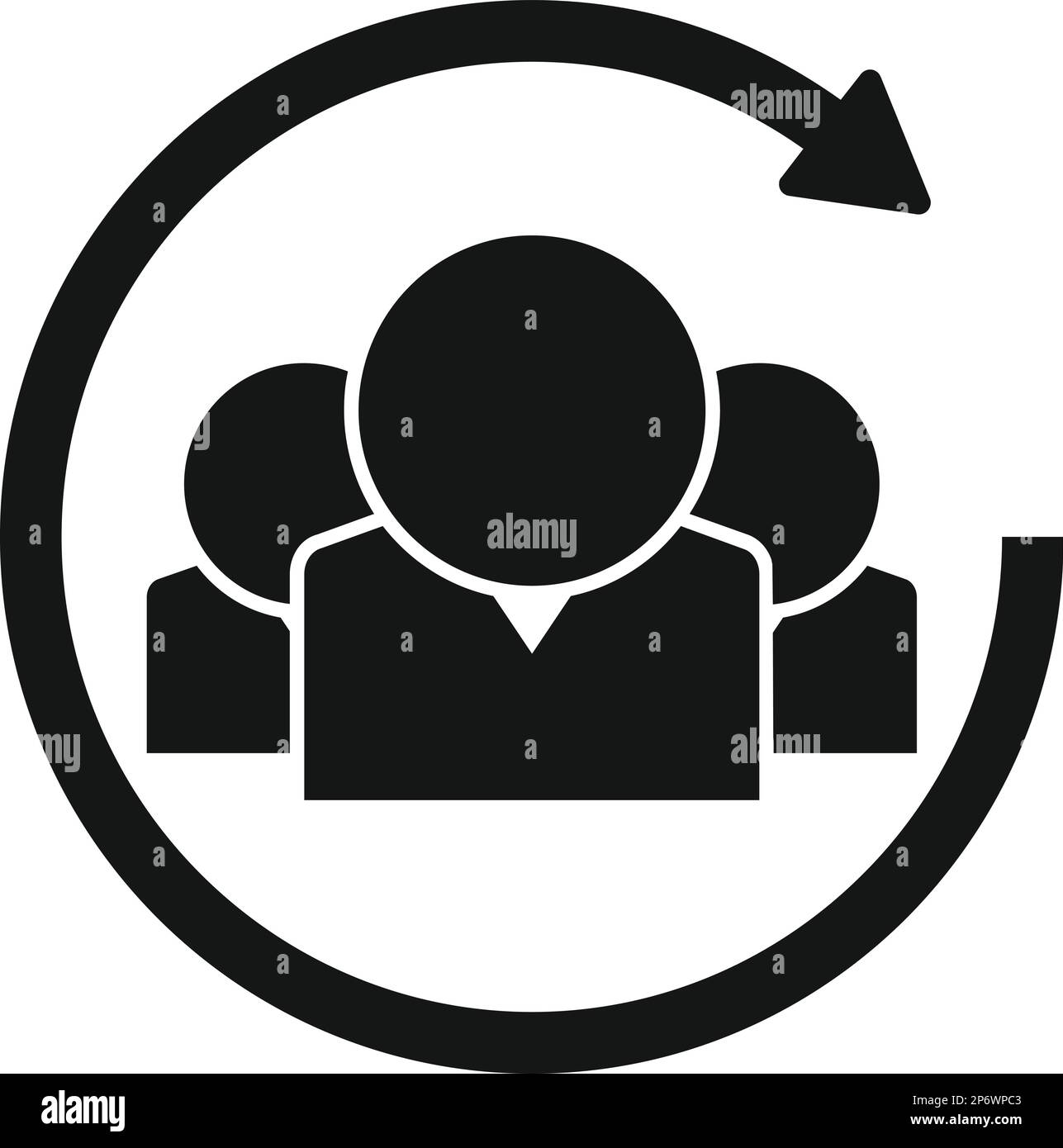 Platform staff Stock Vector Images - Alamy