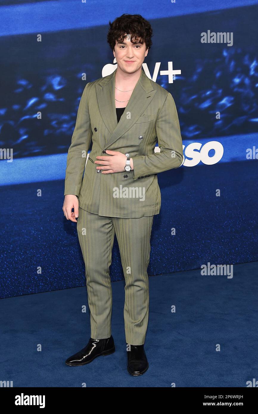 Westwood, CA. March 7, 2023, Charlie Hiscock arriving at the Apple ...