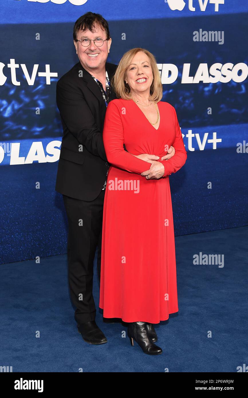 Westwood, CA. March 7, 2023, Jeremy Swift and Mary Roscoe arriving at ...