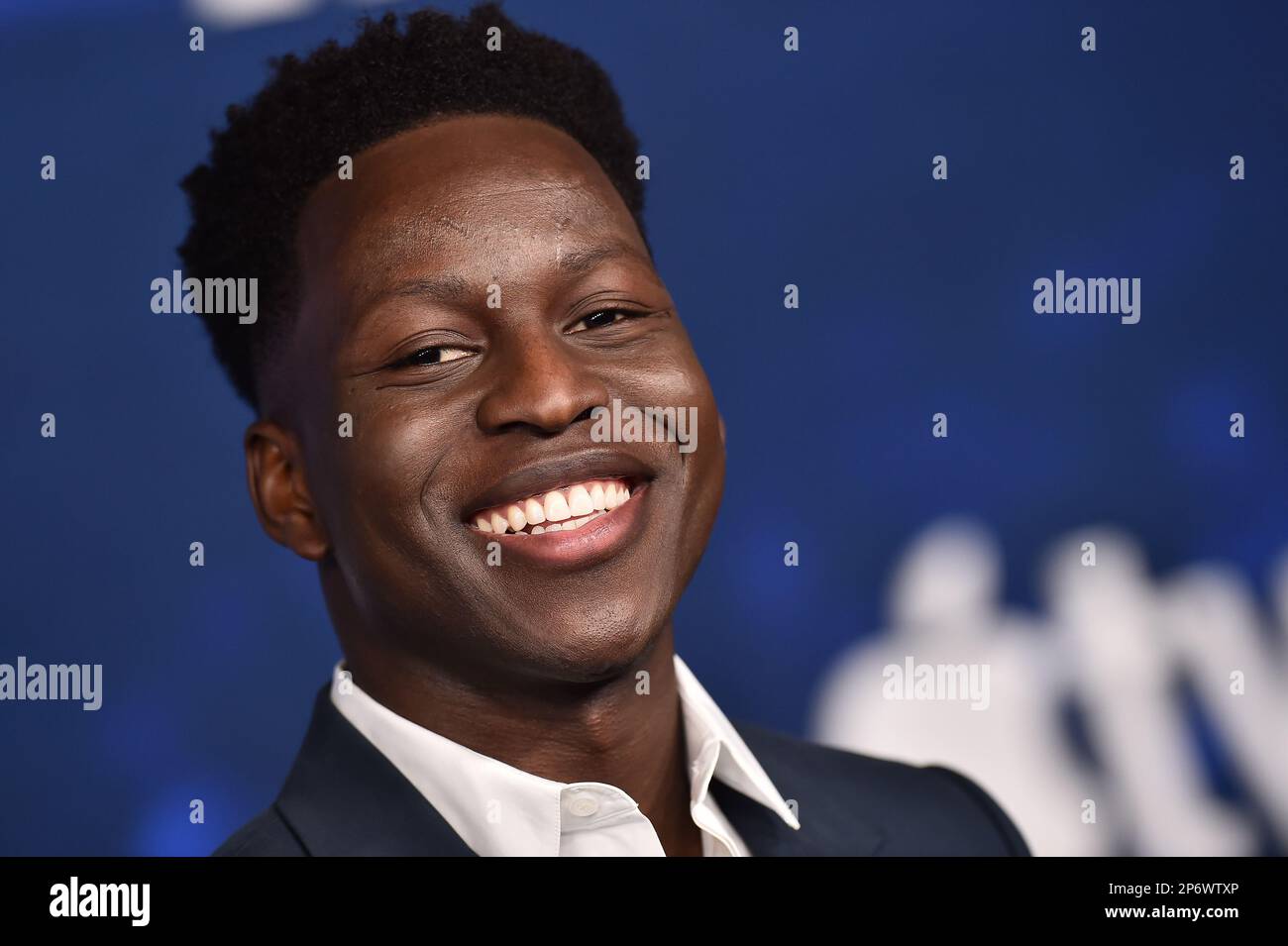 Westwood, CA. March 7, 2023, Toheeb Jimoh arriving at the Apple ...