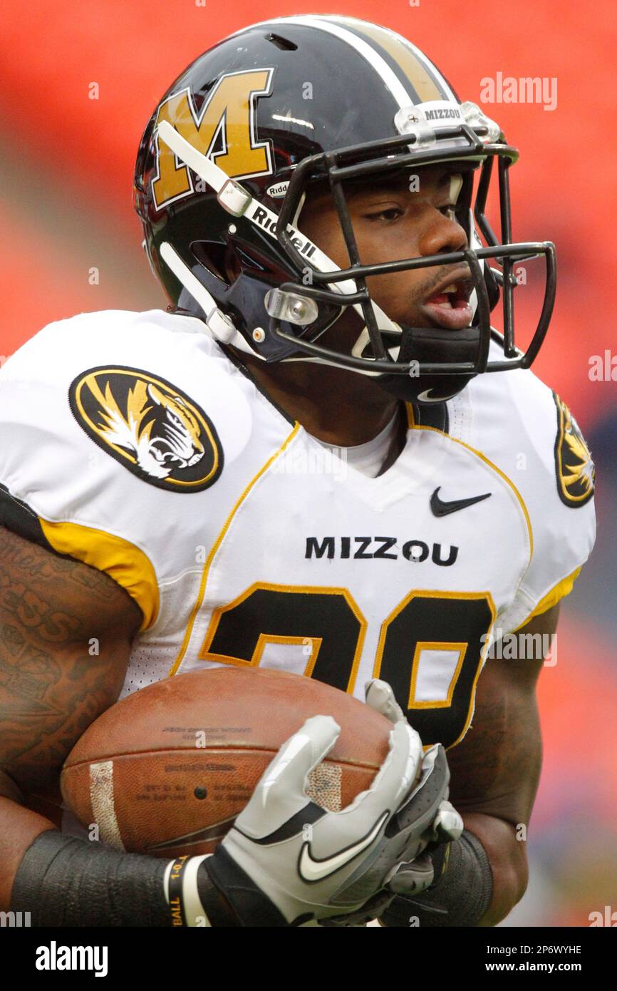 November 26, 2011: Jerrell Jackson #29 of Missouri warming up before ...