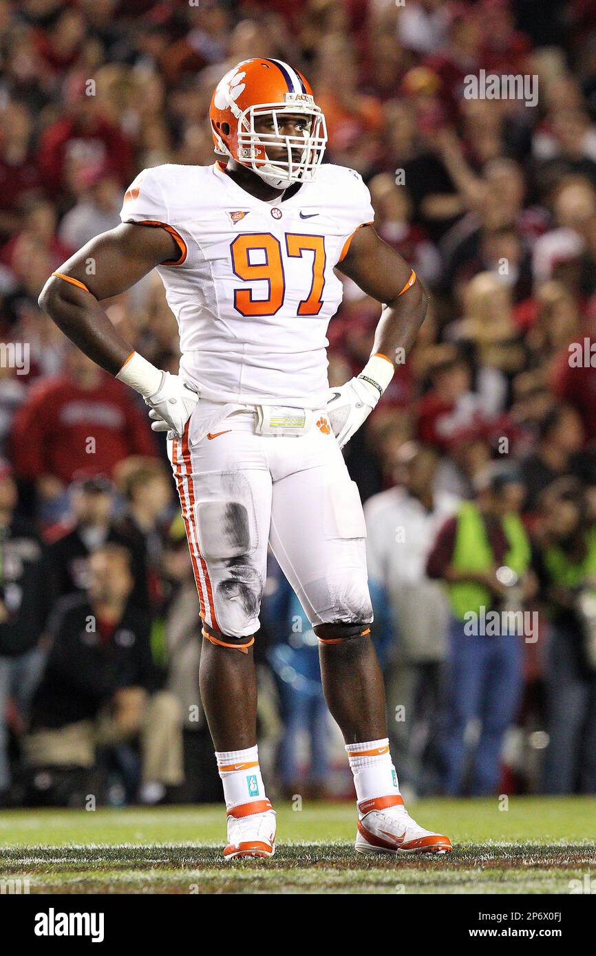 November 26, 2011: Clemson's Malliciah Goodman (97) during the rivalry ...