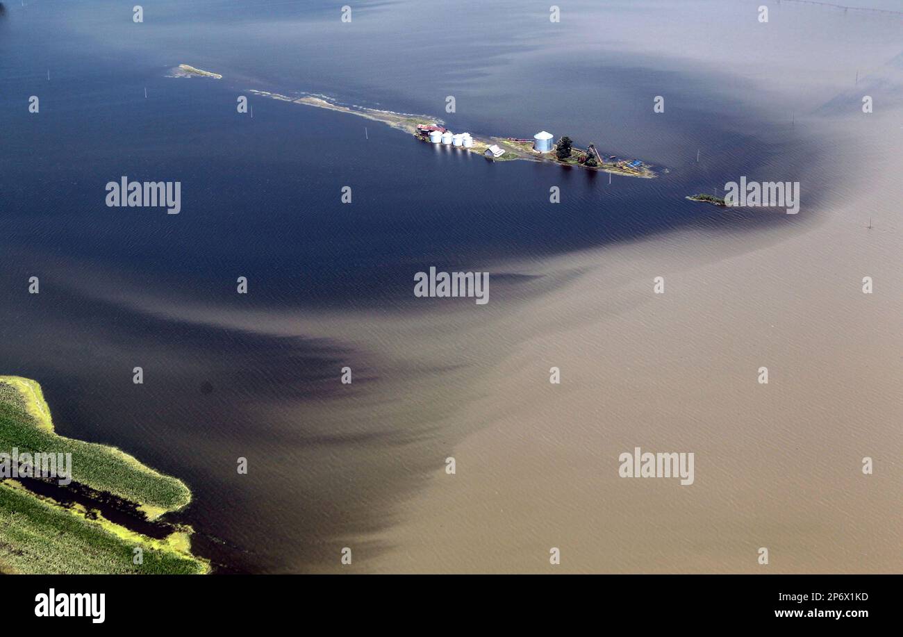 This Wednesday, June 29, 2011, file aerial photograph taken near the ...