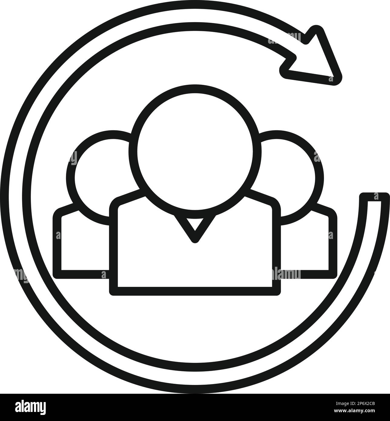 Platform staff Stock Vector Images - Alamy