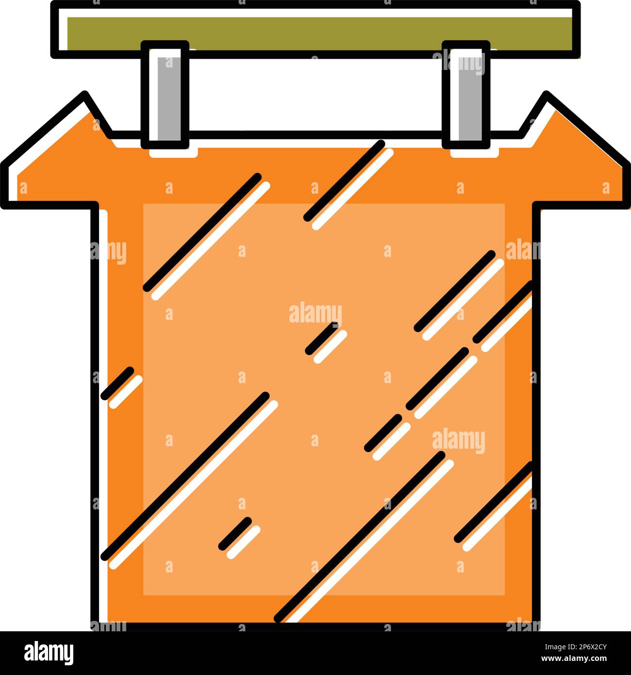 anodes copper cast color icon vector illustration Stock Vector Image ...