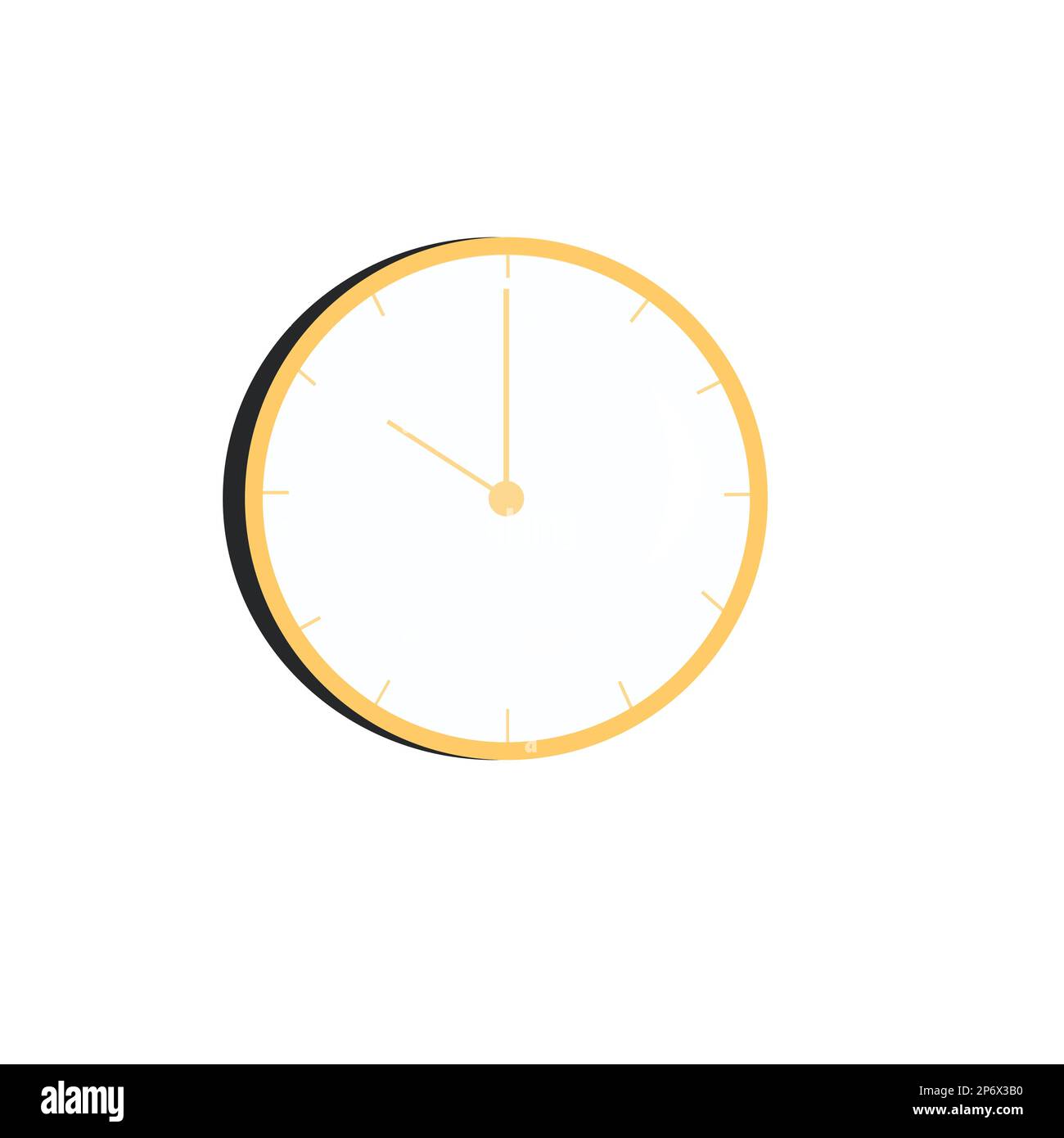 Vector illustration with school and office supplise laing on desk ...