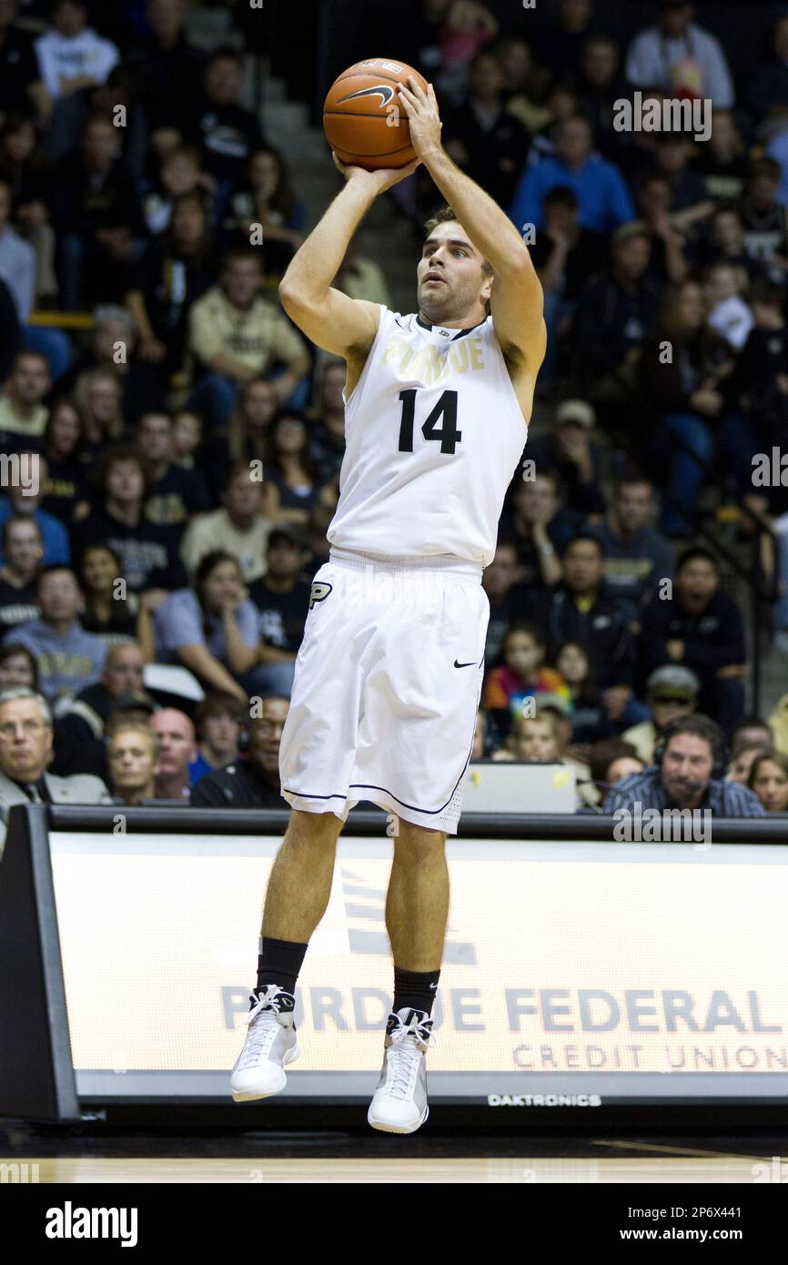 November 23 2011: Purdue Boilermakers guard Dru Anthrop shoots a long ...