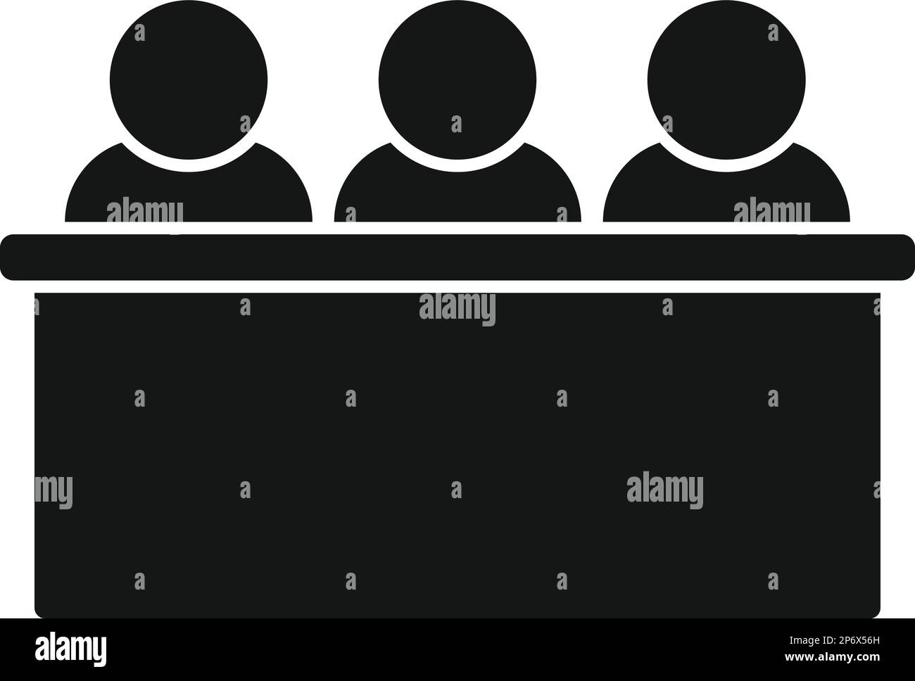 Office group icon simple vector. Human work. Team staff Stock Vector ...