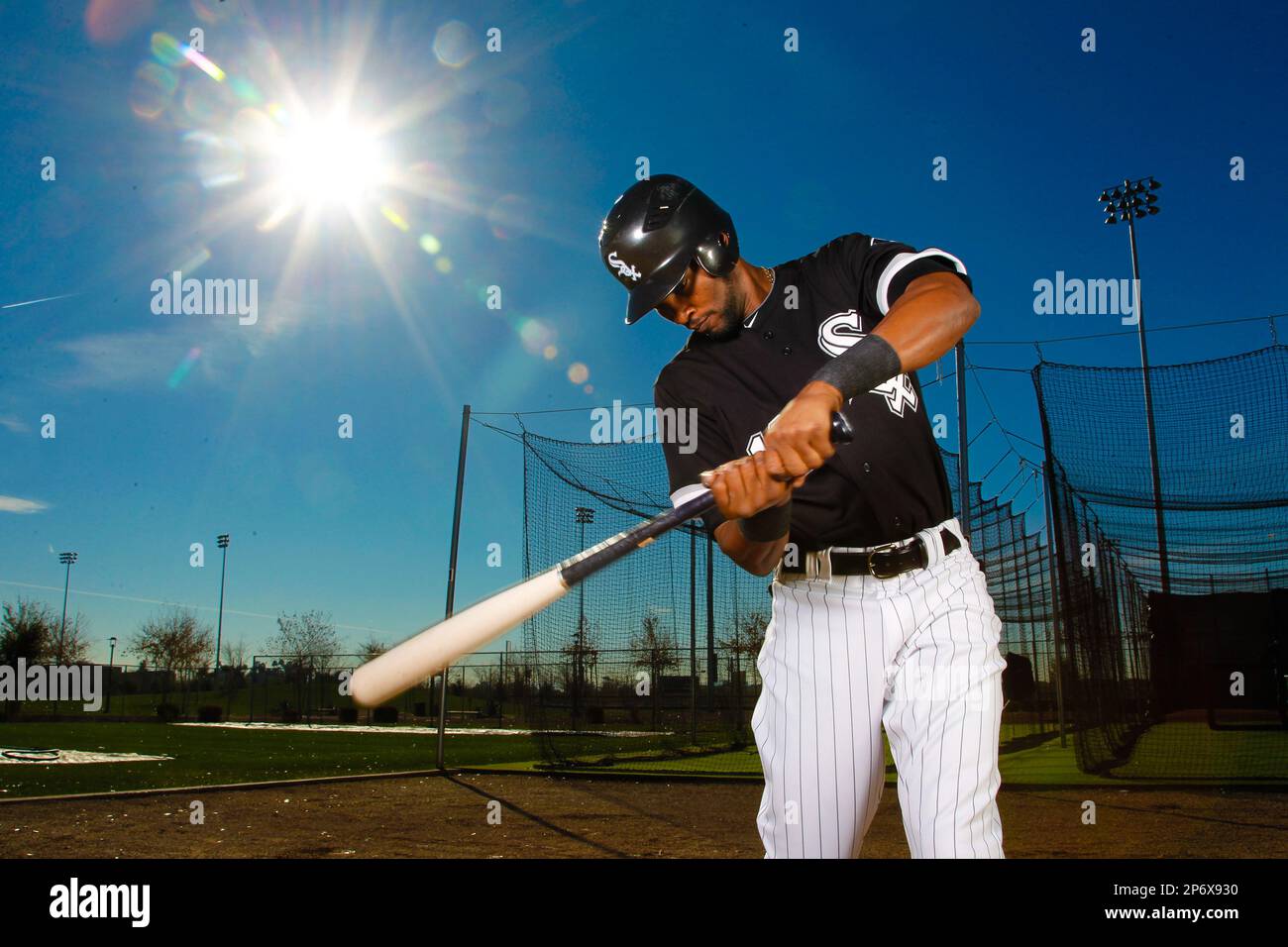 Chicago White Sox Alexei Ramirez poses for a portrait in Camelback ...
