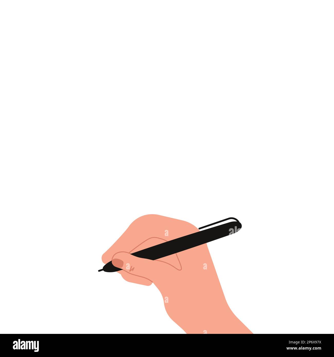Vector illustration with school and office supplise laing on desk ...